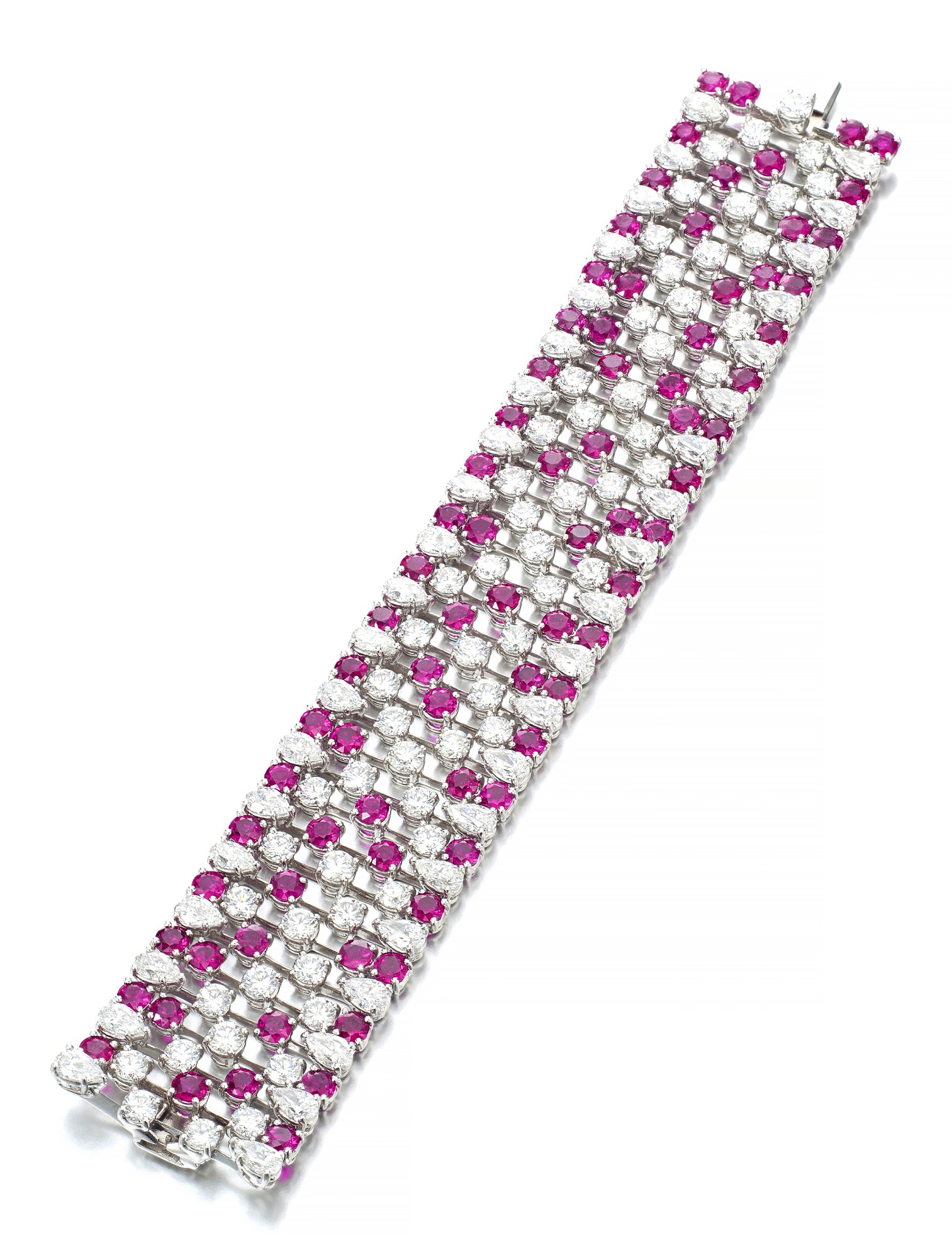GRAFF | RUBY AND DIAMOND BRACELET | Graff: Contrast & Colour | 2020 ...