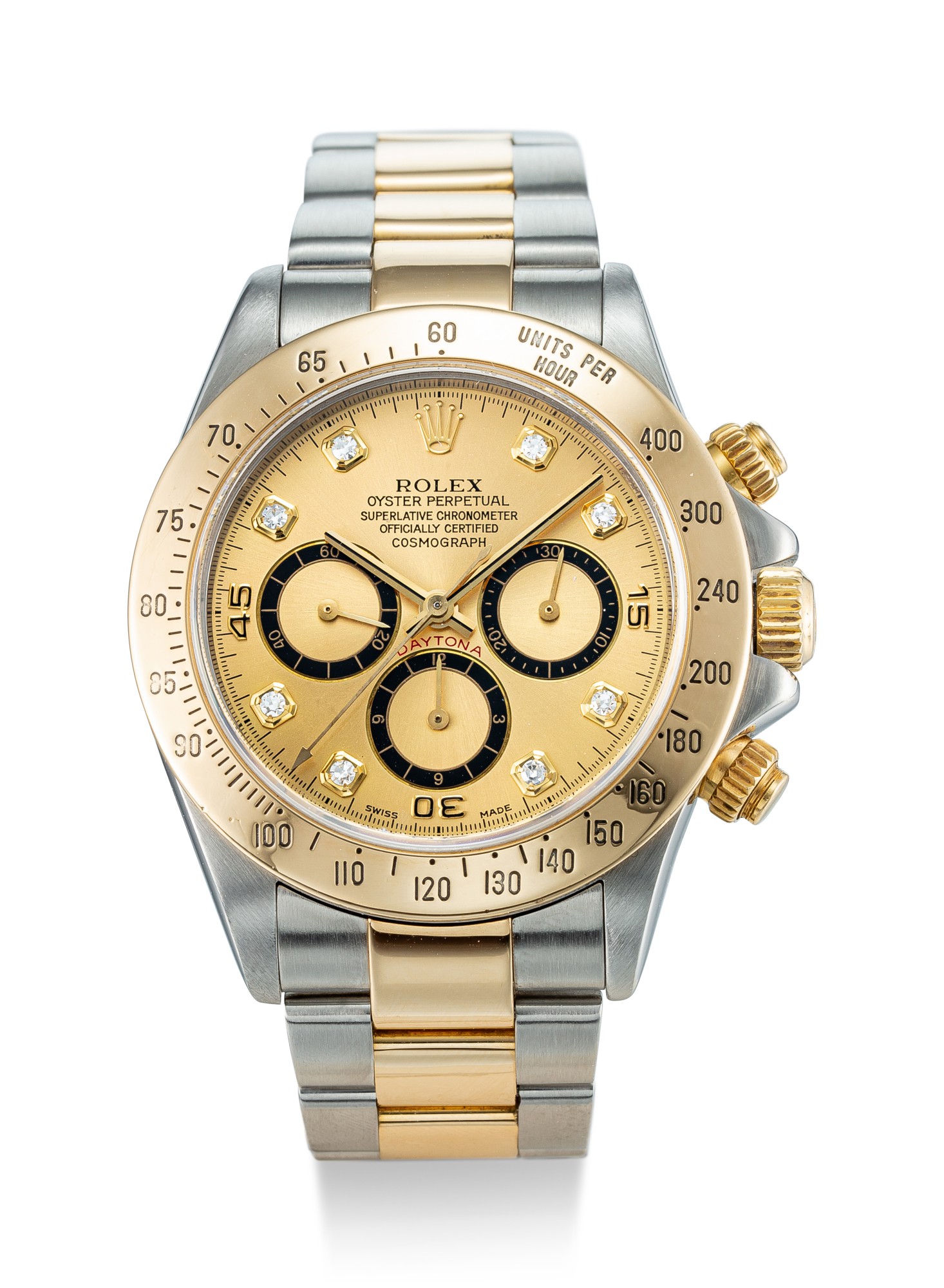 ROLEX | COSMOGRAPH DAYTONA "INVERTED 6", REFERENCE 16523 A YELLOW GOLD ...