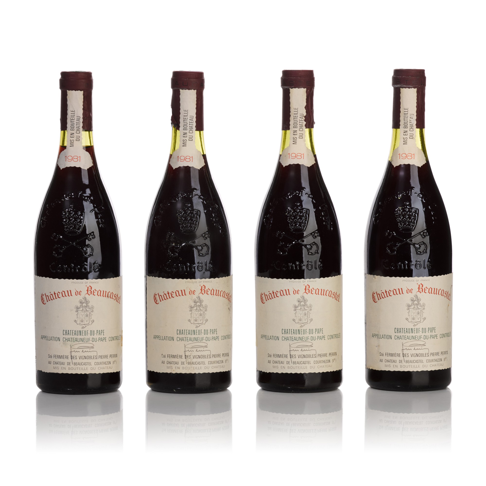 Château de Beaucastel Rouge 1981 Perrin (12 BT) | The Clifford Harris ...