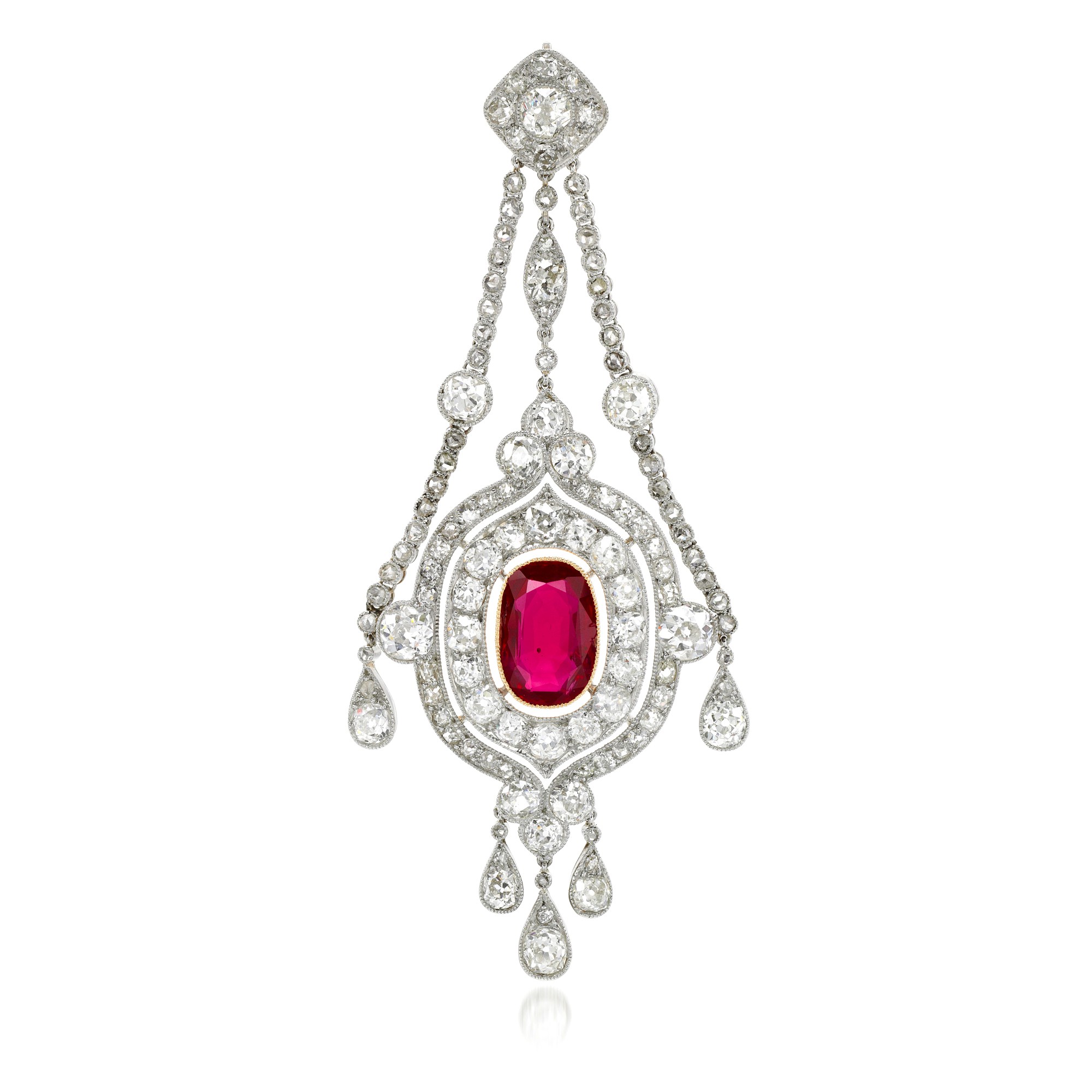 Ruby and diamond pendant | The Weekly Edit: Fine Jewels | London | 2020 ...