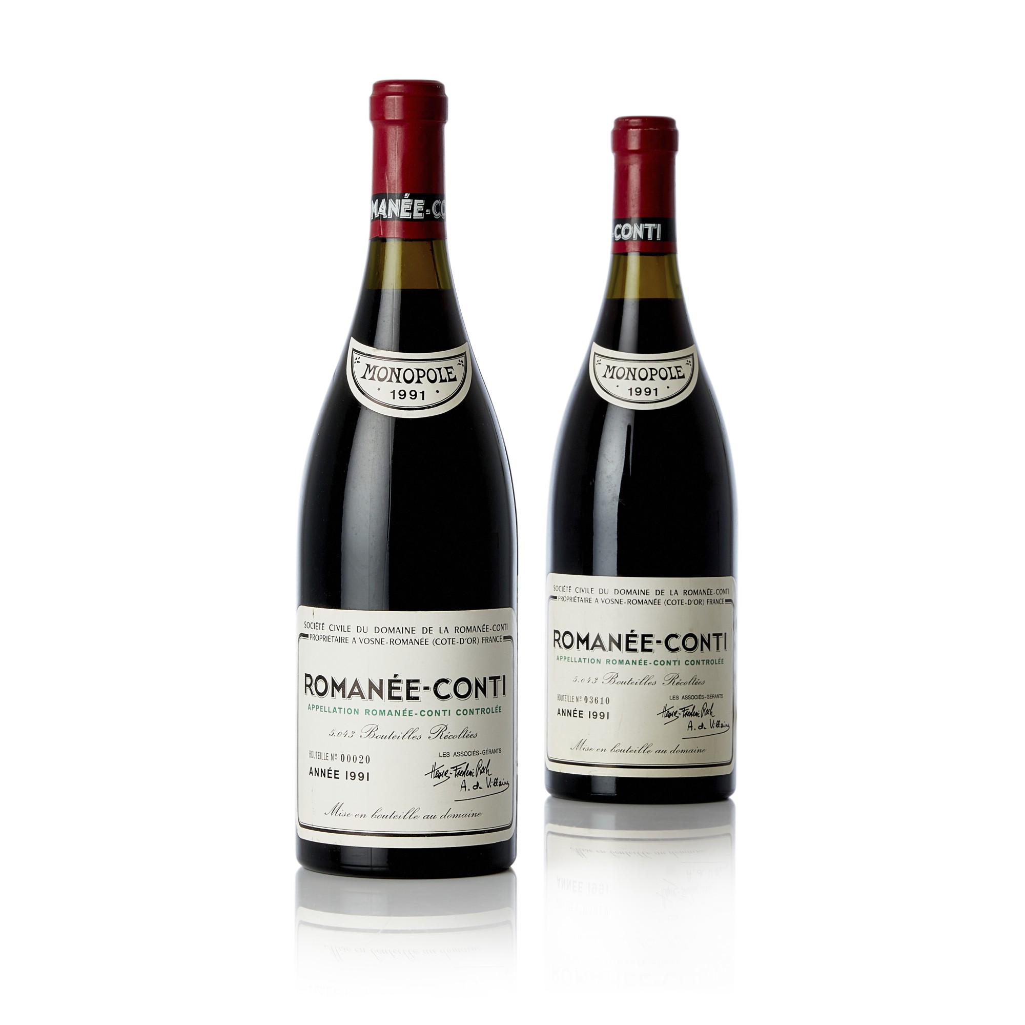 Romanée Conti 1991 Domaine de la Romanée-Conti (1 BT) | Prestigious ...