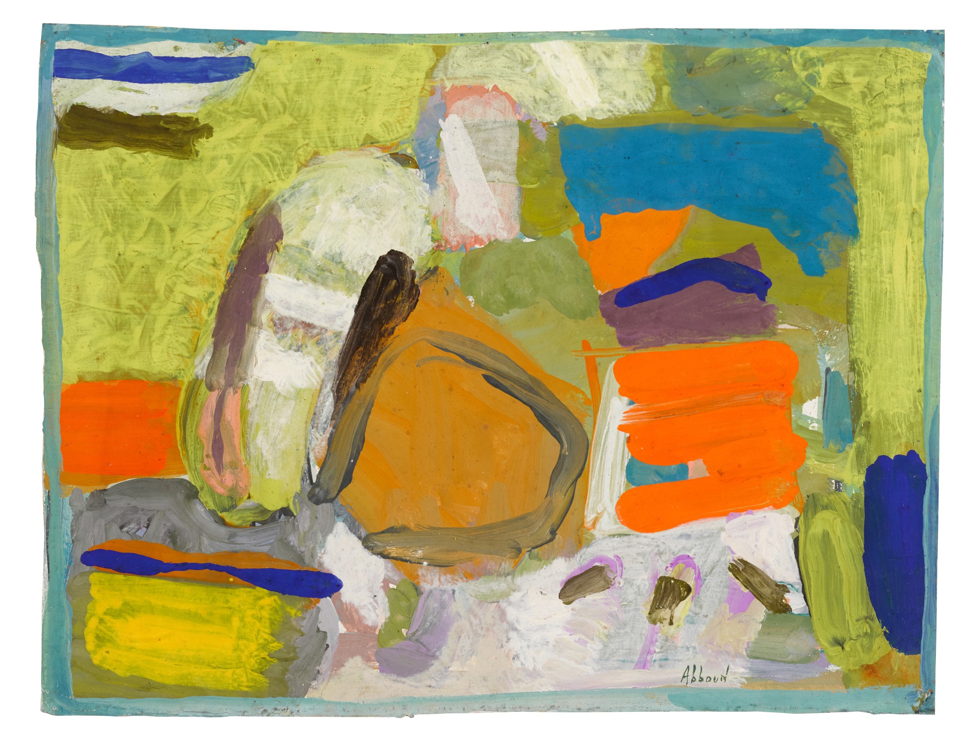 SHAFIC ABBOUD | I) TEMPERA II) JEU | 20th Century Art / Middle East ...