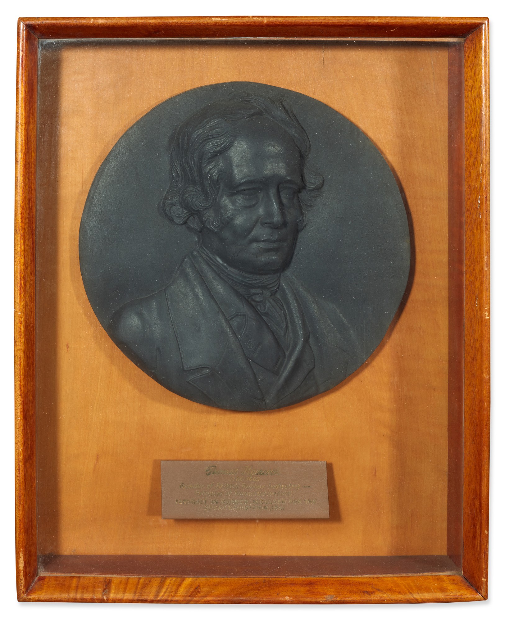 THOMAS HANCOCK | Medallion portrait, in rubber, [1851] | English ...