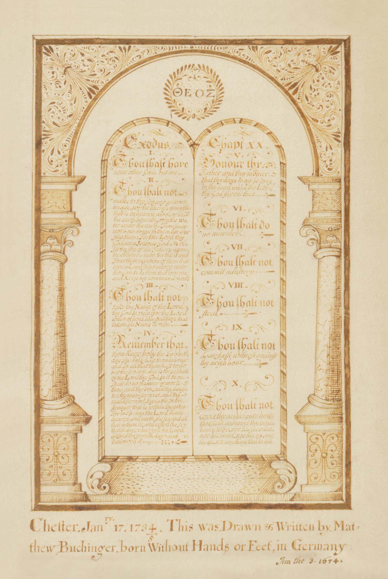 Buchinger, Matthias | A fine example of the staple of Buchinger's ...