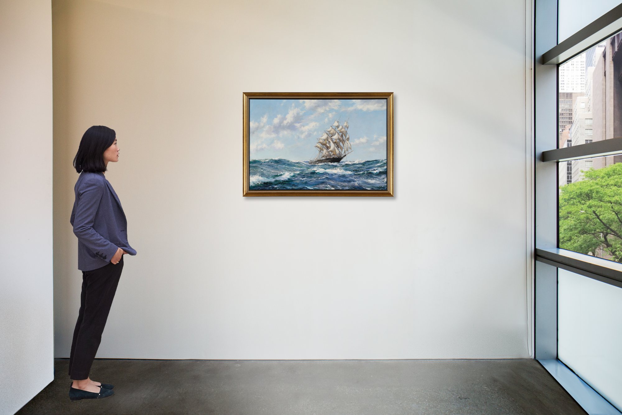 The Clipper Ship Blue Jacket on Choppy Seas | Sporting Life | 2022 ...