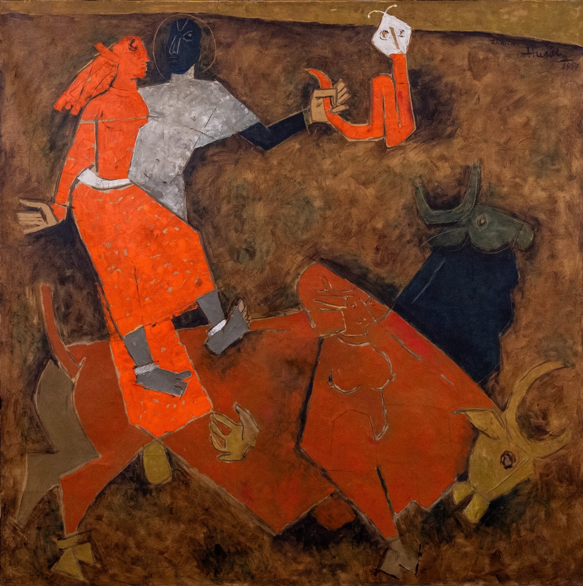 Mf Husain India Painting