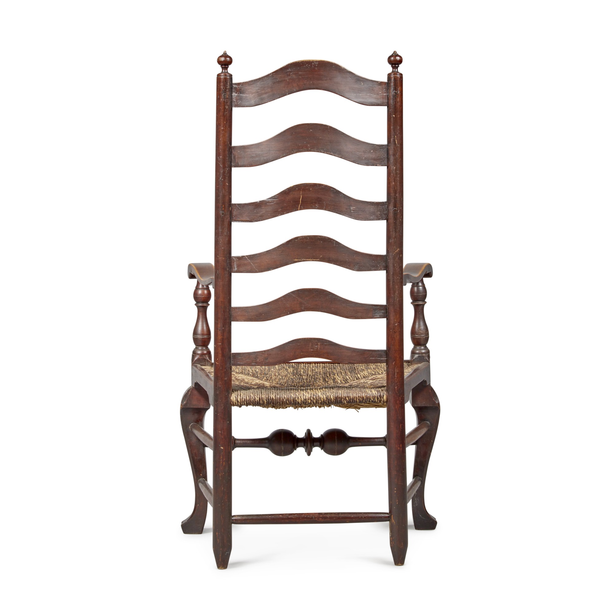 The Stokes Family Very Rare Queen Anne Brown-Painted Brown-Painted ...