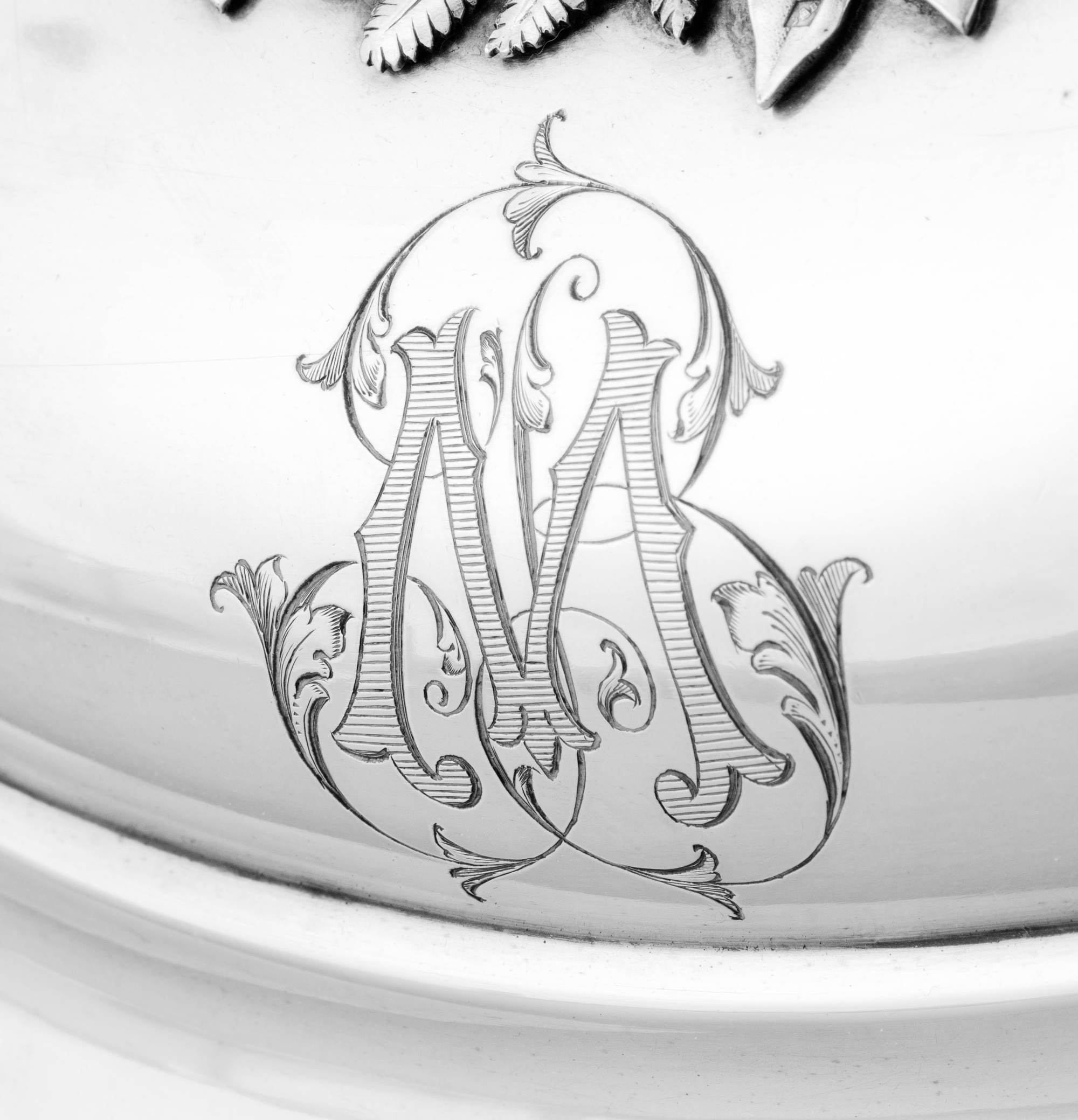 A French large covered oval dish, Edouard Debain & Louis-Frédéric ...