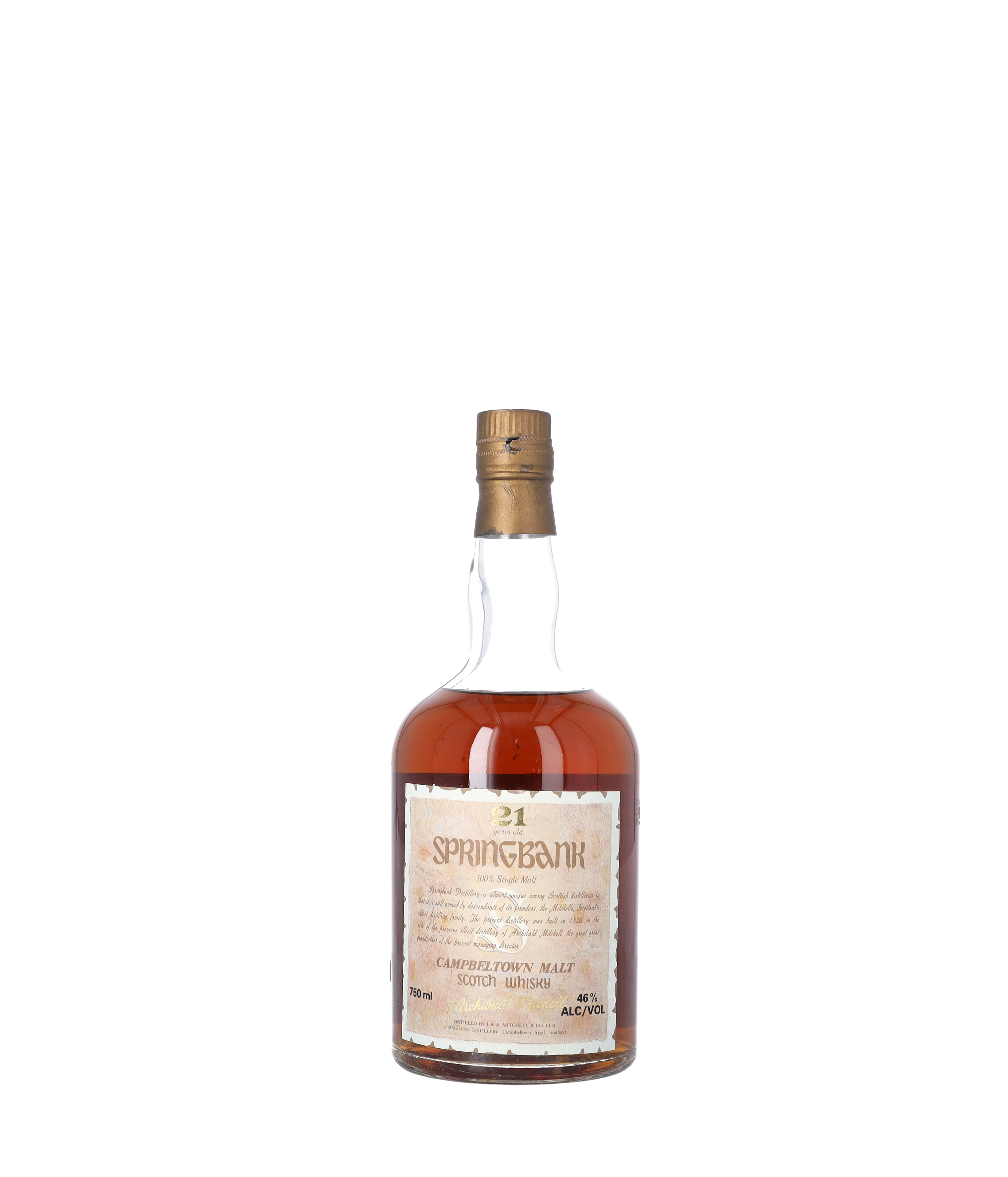 Springbank 21 Year Old 46.0 abv NV (1 BT75) | Scotch Whisky: The ...
