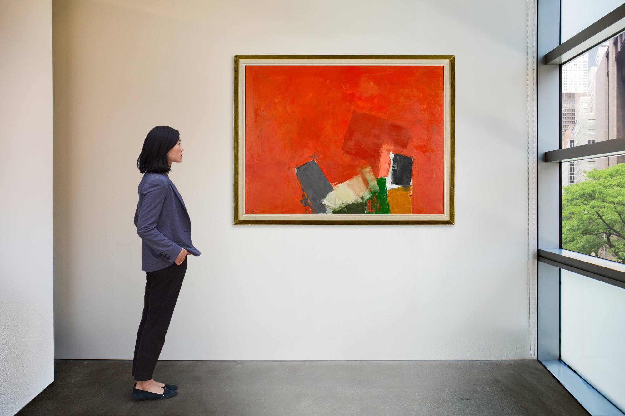 DONALD HAMILTON FRASER | ORANGE COMPOSITION | Made in Britain | 2020 ...