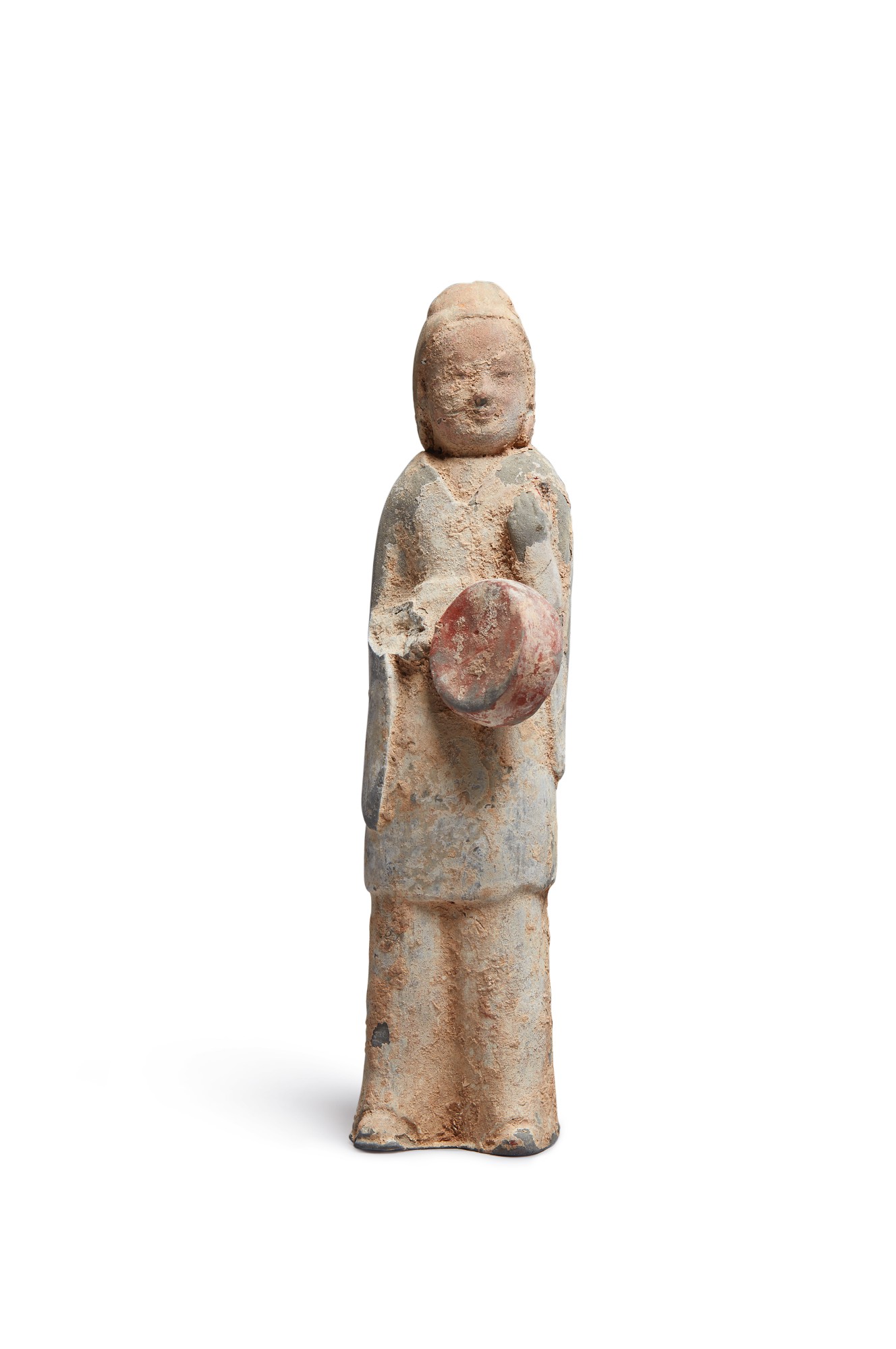 TWO POTTERY FIGURES, NORTHERN WEI - TANG DYNASTY | The Hundred Antiques ...