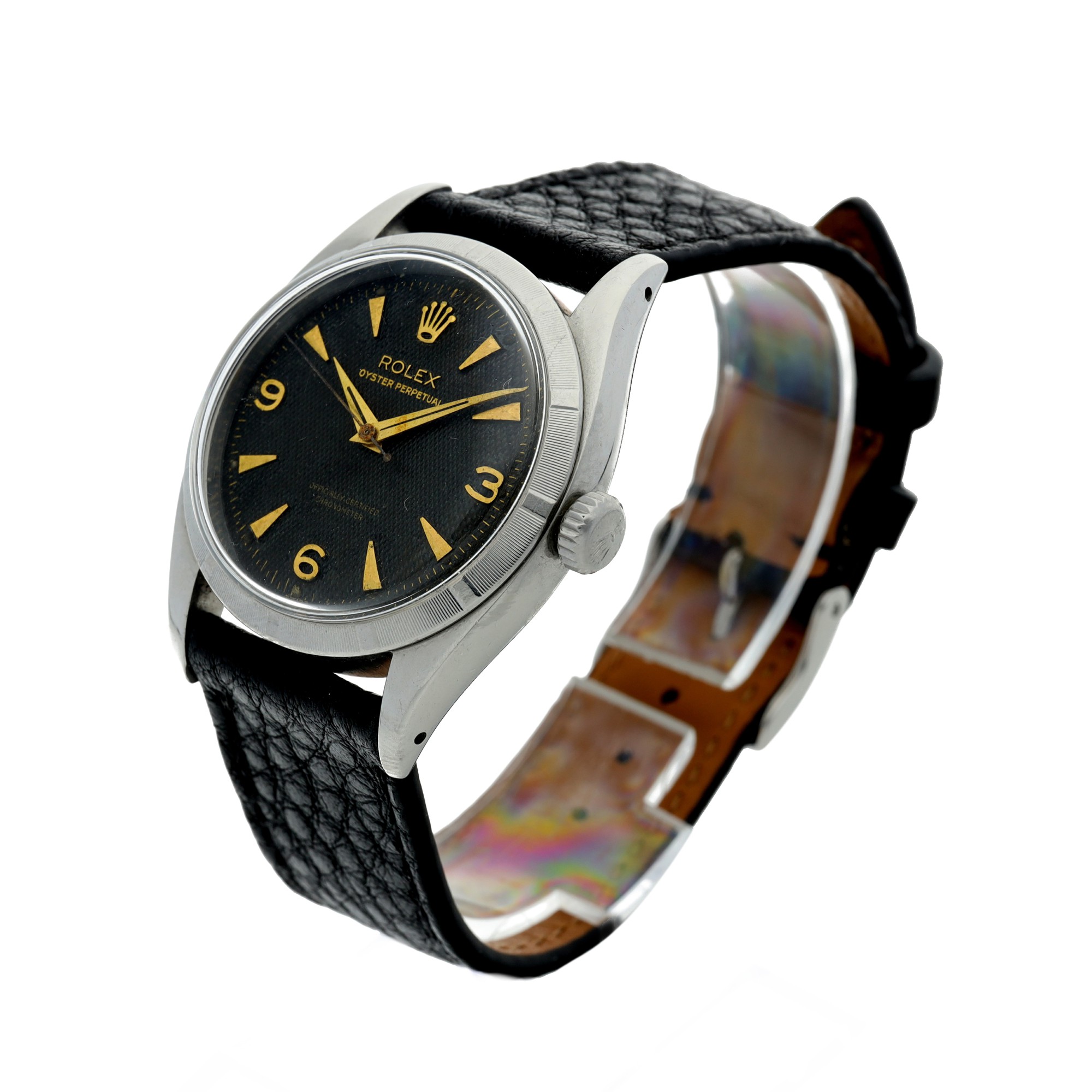 REFERENCE 6581 OYSTER PERPETUAL A STAINLESS STEEL AUTOMATIC WRISTWATCH ...