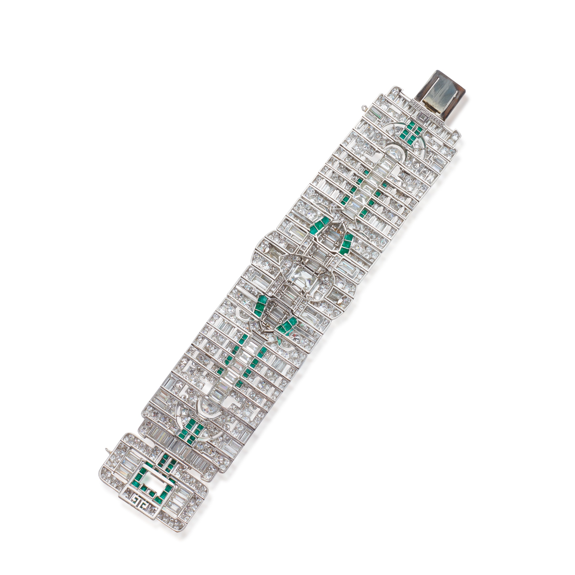Gattle | Emerald and Diamond Bracelet | Important Jewels | | Sotheby's