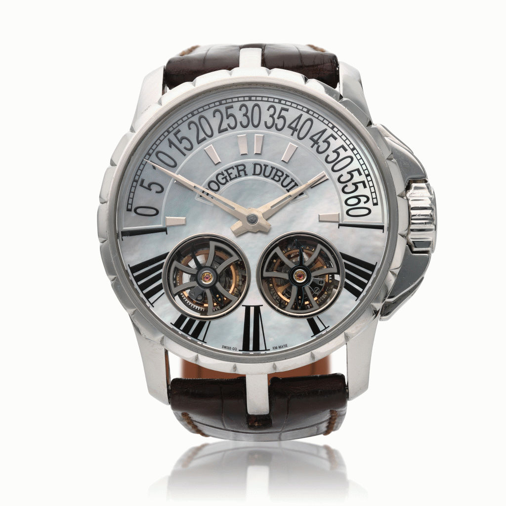 Roger Dubuis Excalibur Double Tourbillon Reference EX45 01 9 N1.67A, A ...