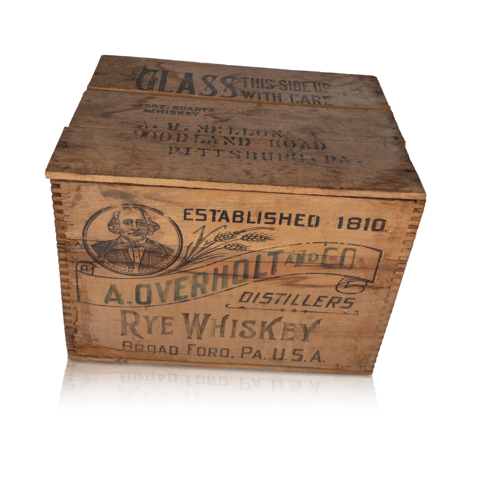 Old Overholt Rye Whiskey 1908 (9 QUART) | Whisky & Whiskey | Seasonal ...