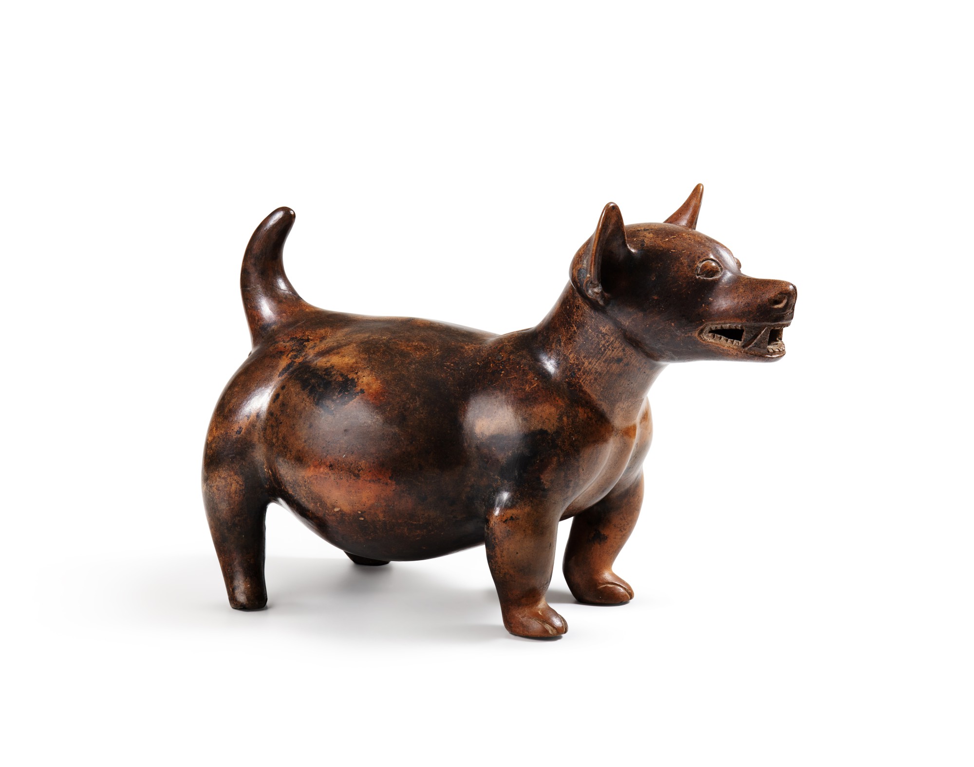 Colima standing Dog Figure, Mexico, Protoclassic, ca. 100 BC-AD 250 ...