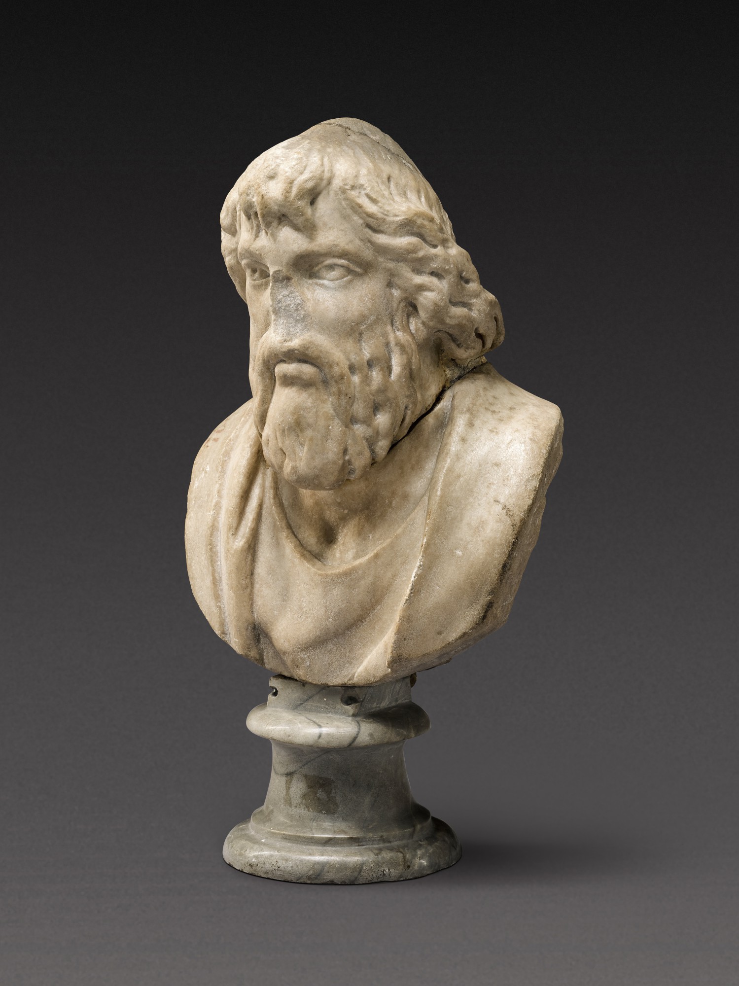 A Roman Marble Portrait Head of a Philosopher, circa 2nd/3rd Century A ...