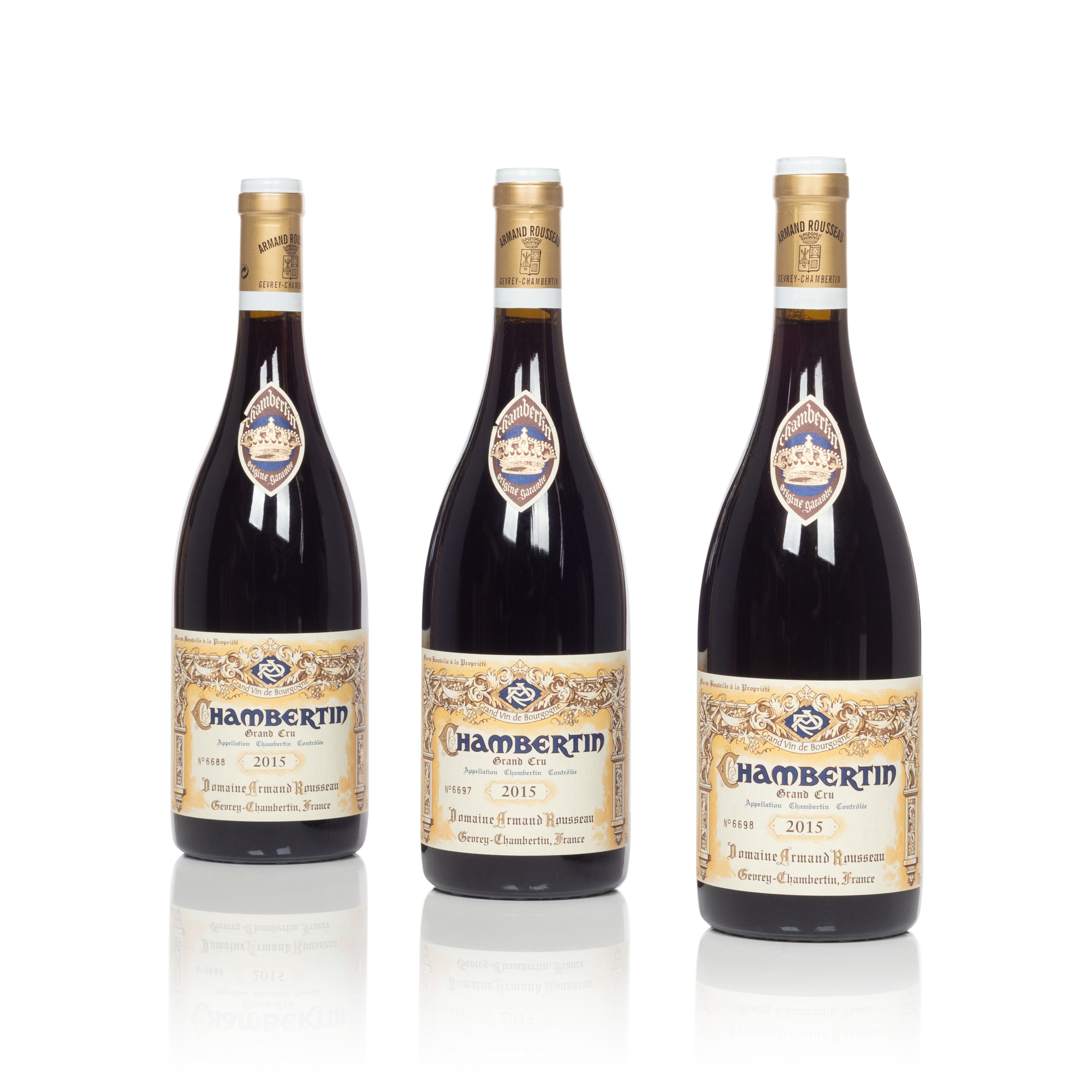 Chambertin 2015 Domaine Armand Rousseau (3 BT) | The Provenance ...