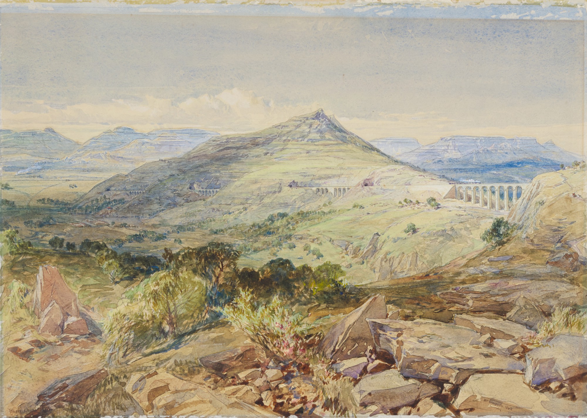 Bhore Ghaut Incline, Bombay | Old Master & British Works on Paper ...