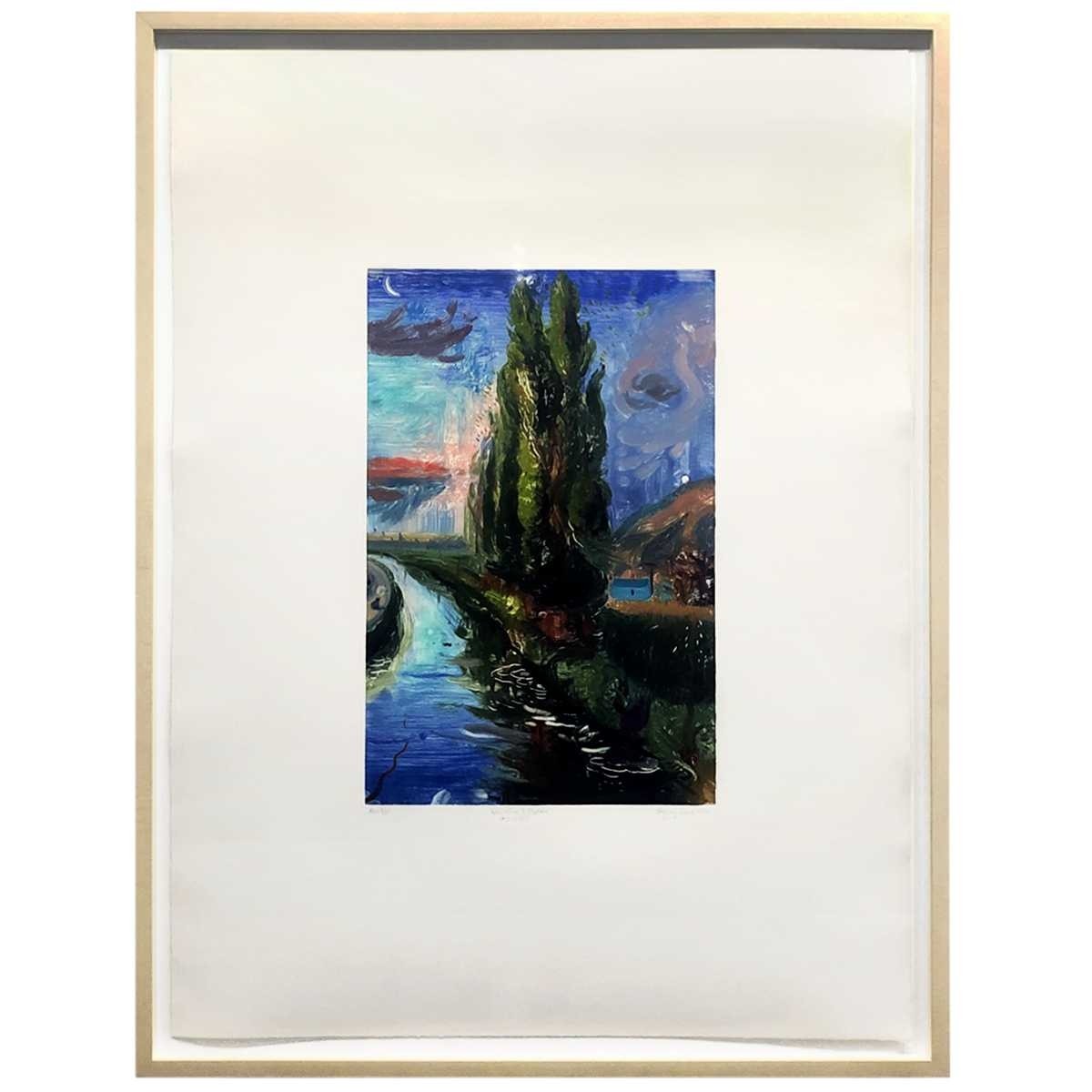 Gregory Crane Vintage New Moon And Poplars Available For Immediate Sale ...