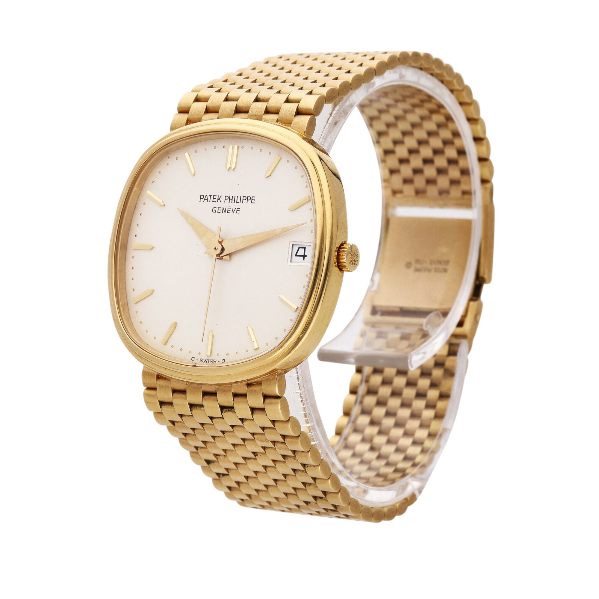 Reference 3734/002 Golden Ellipse | A yellow gold cushion shaped ...