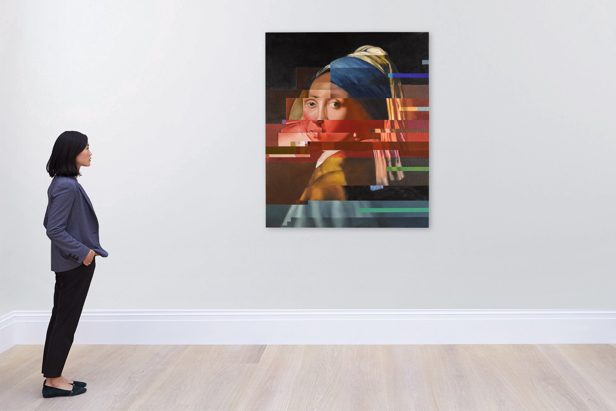 STEPHANE GRAFF | THE WOMAN WITH THE GIRL WITH THE PEARL | Contemporary ...