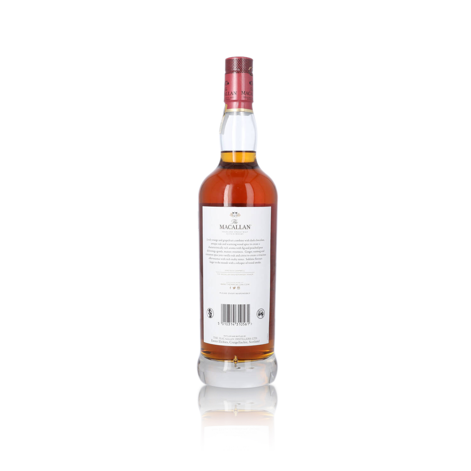 The Macallan The Red Collection 40 Year Old 48.1 abv NV (1 BT 70cl ...