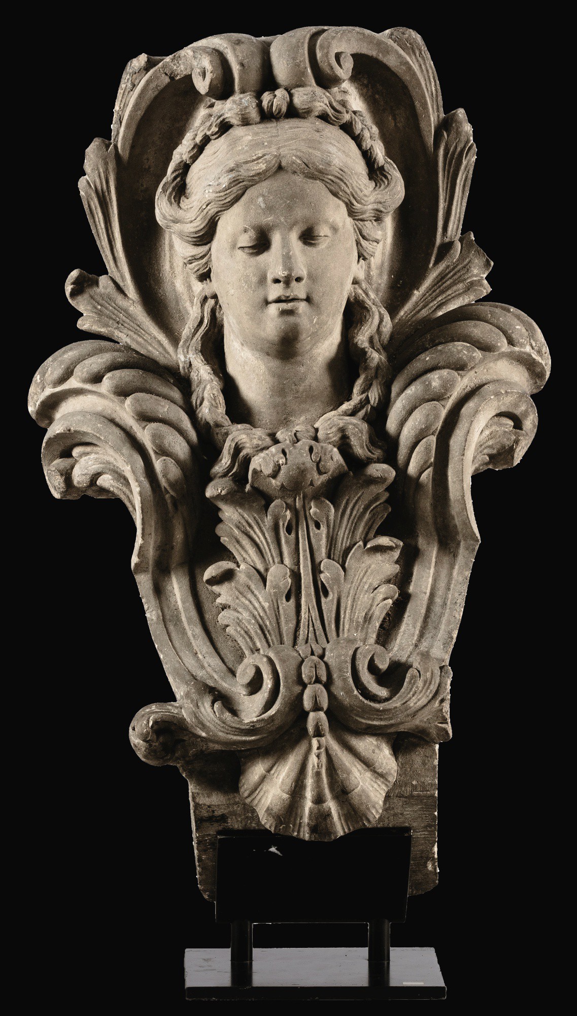 FLEMISH, 18TH CENTURY | A SANDSTONE CORBEL SCROLL | Tableaux Dessins ...