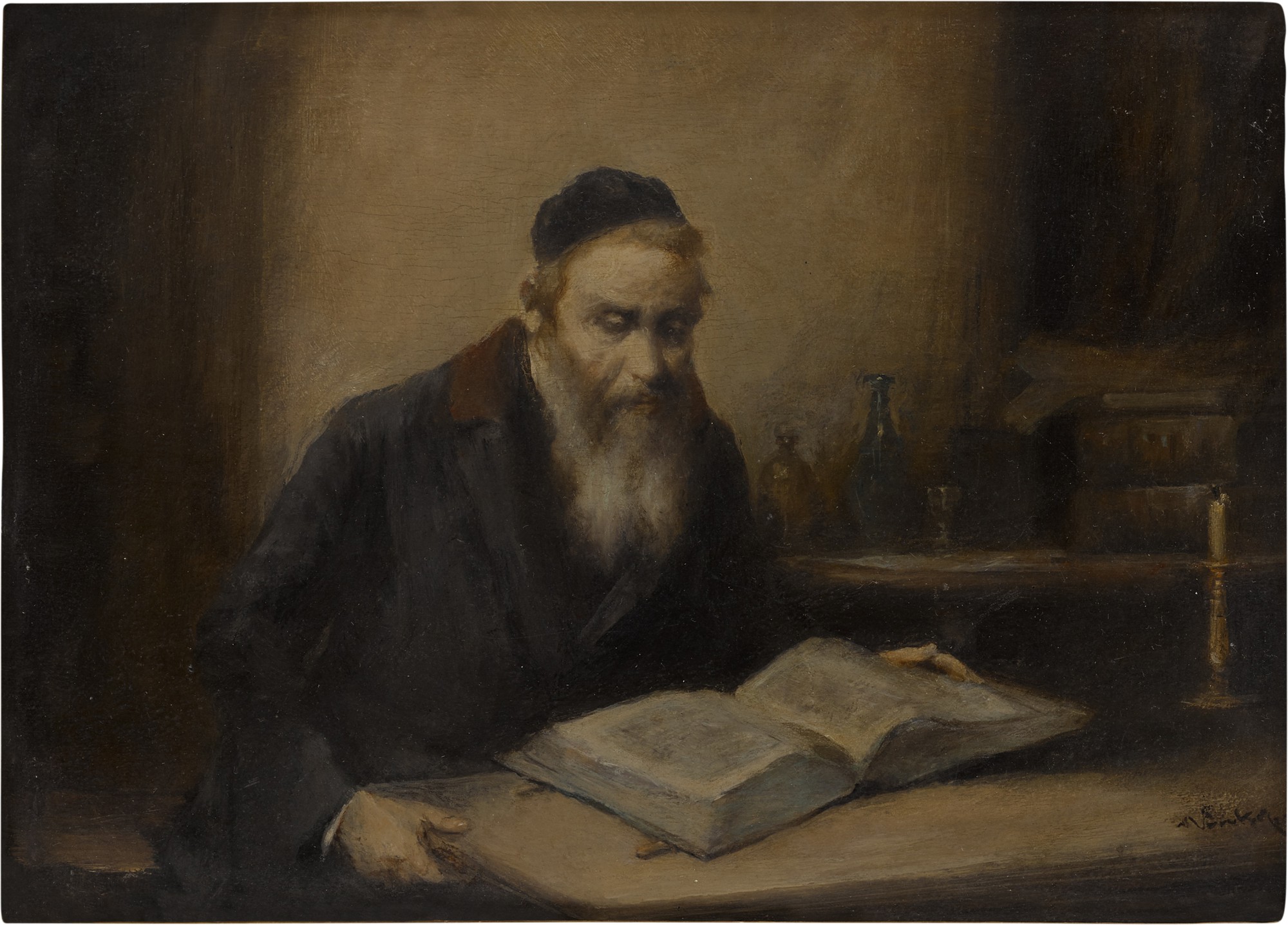 Rabbi Learning the Talmud | Eclectic | New York | 2021 | Sotheby's