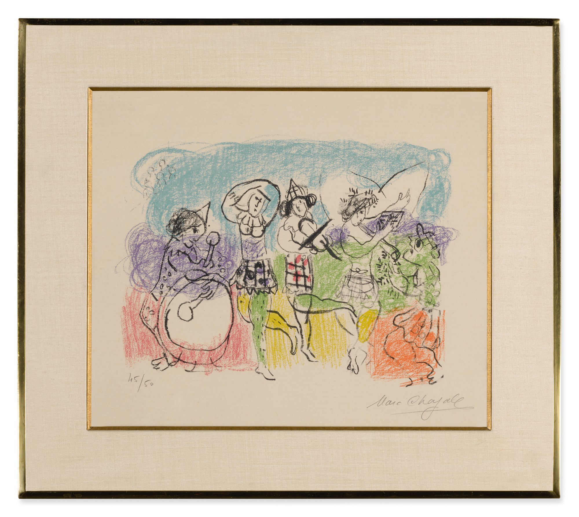 MARC CHAGALL | THE LITTLE HARLEQUINS (MOURLOT 377) | Prints & Multiples ...