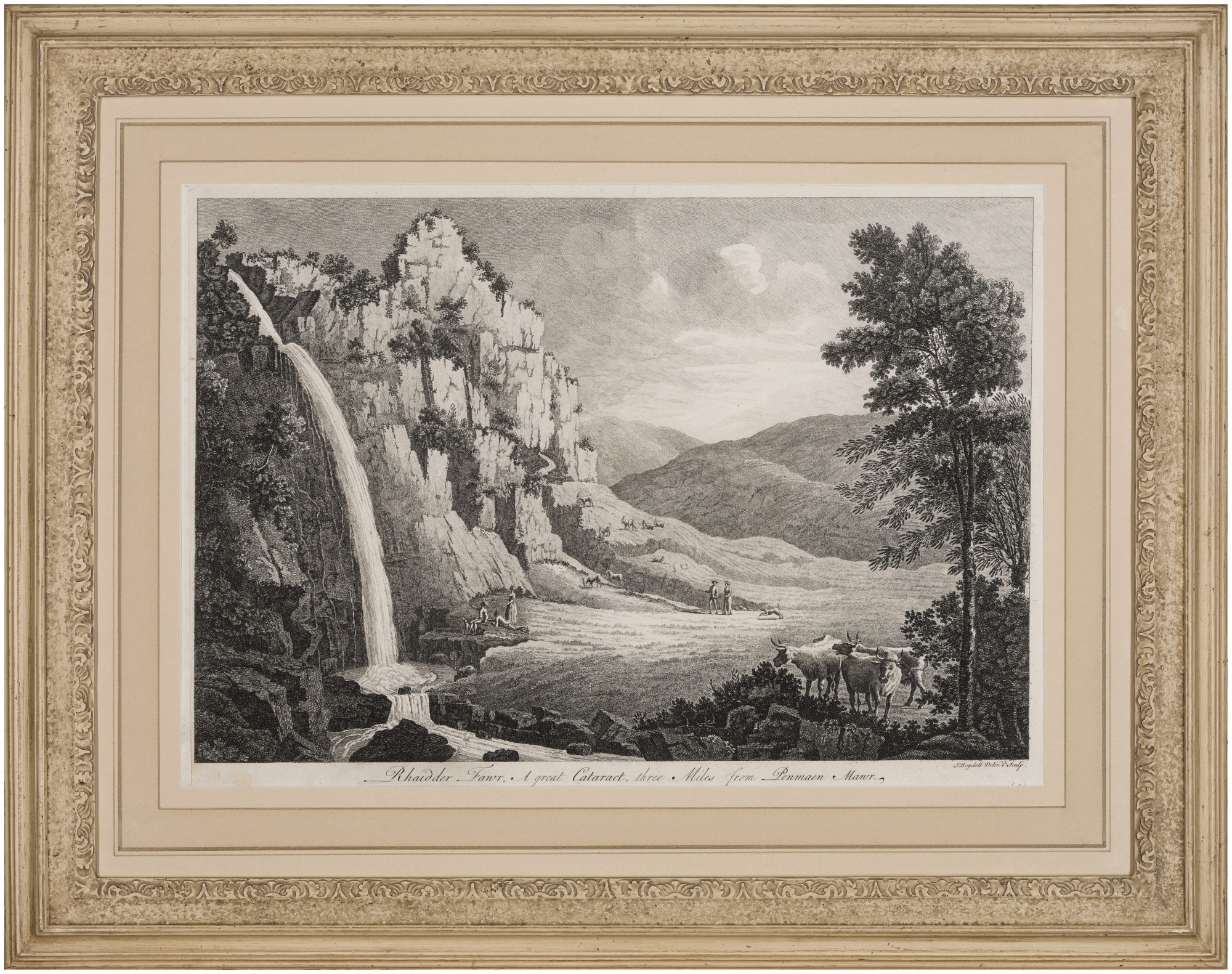 John Boydell (1719-1804), Views of Wales and Derbyshire | Town ...