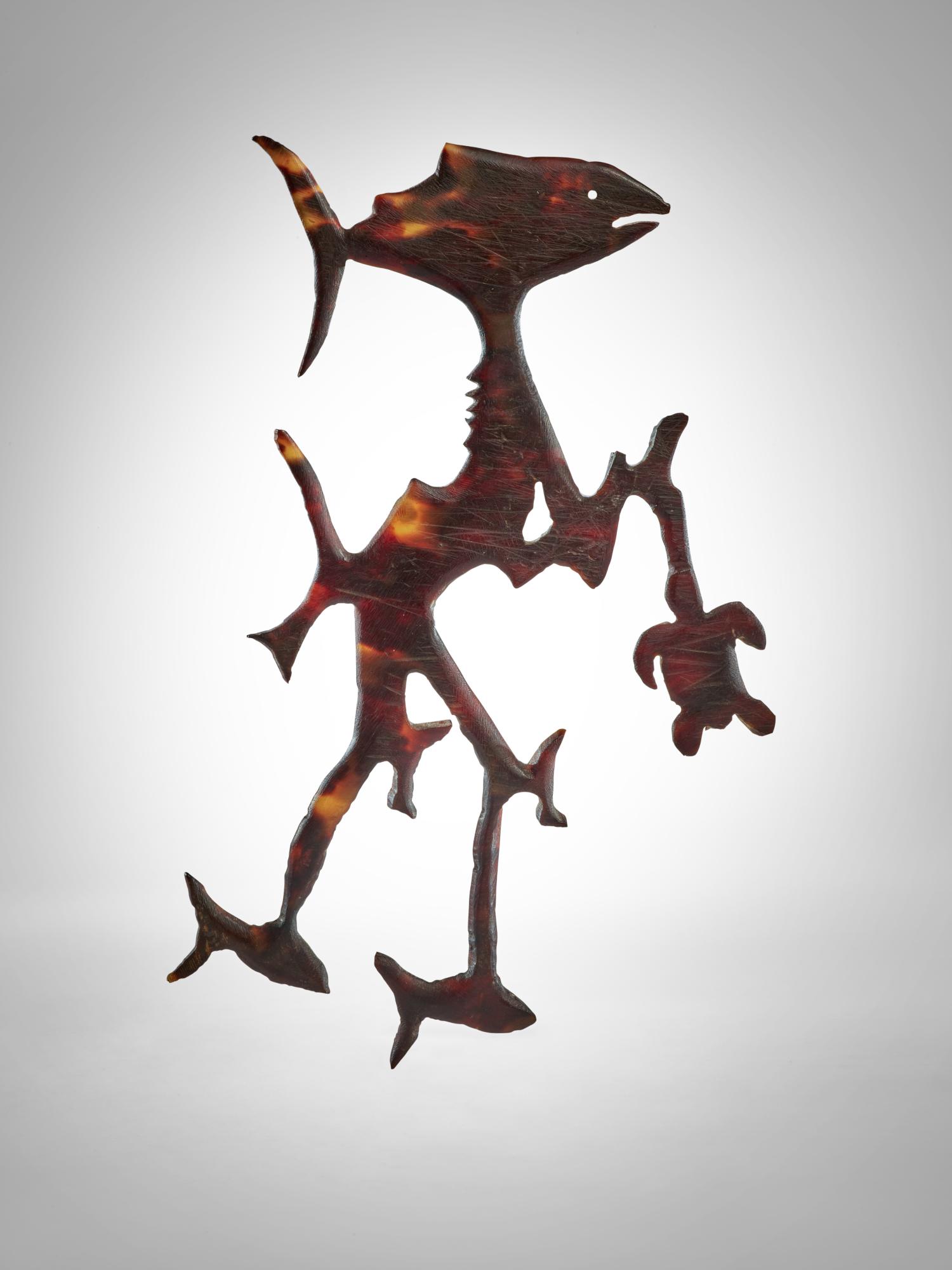 Turtle Shell Figure, Makira (San Cristobal), Solomon Islands | The Amy ...