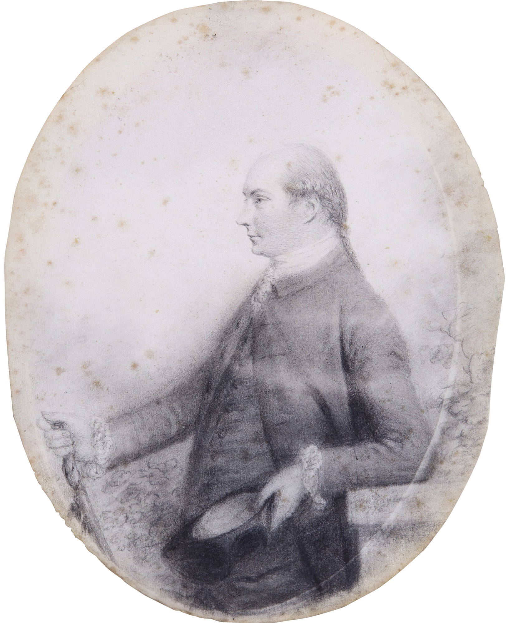 Portrait of Richard James Lawrence (1745-1830) of Davis Cove, Jamaica ...