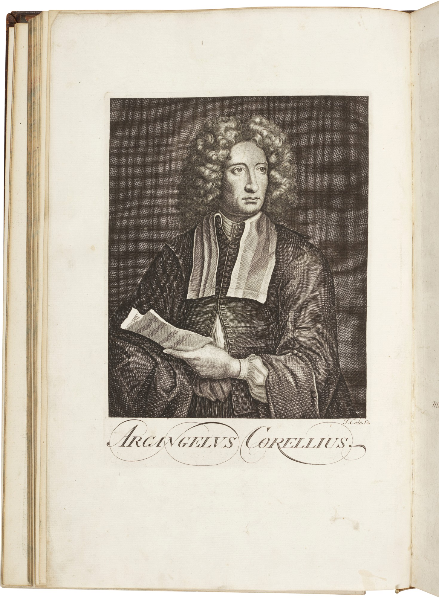 A. Corelli. Two editions by Pepusch of Op.I-IV and Op.VI, 1732 and 1740 ...