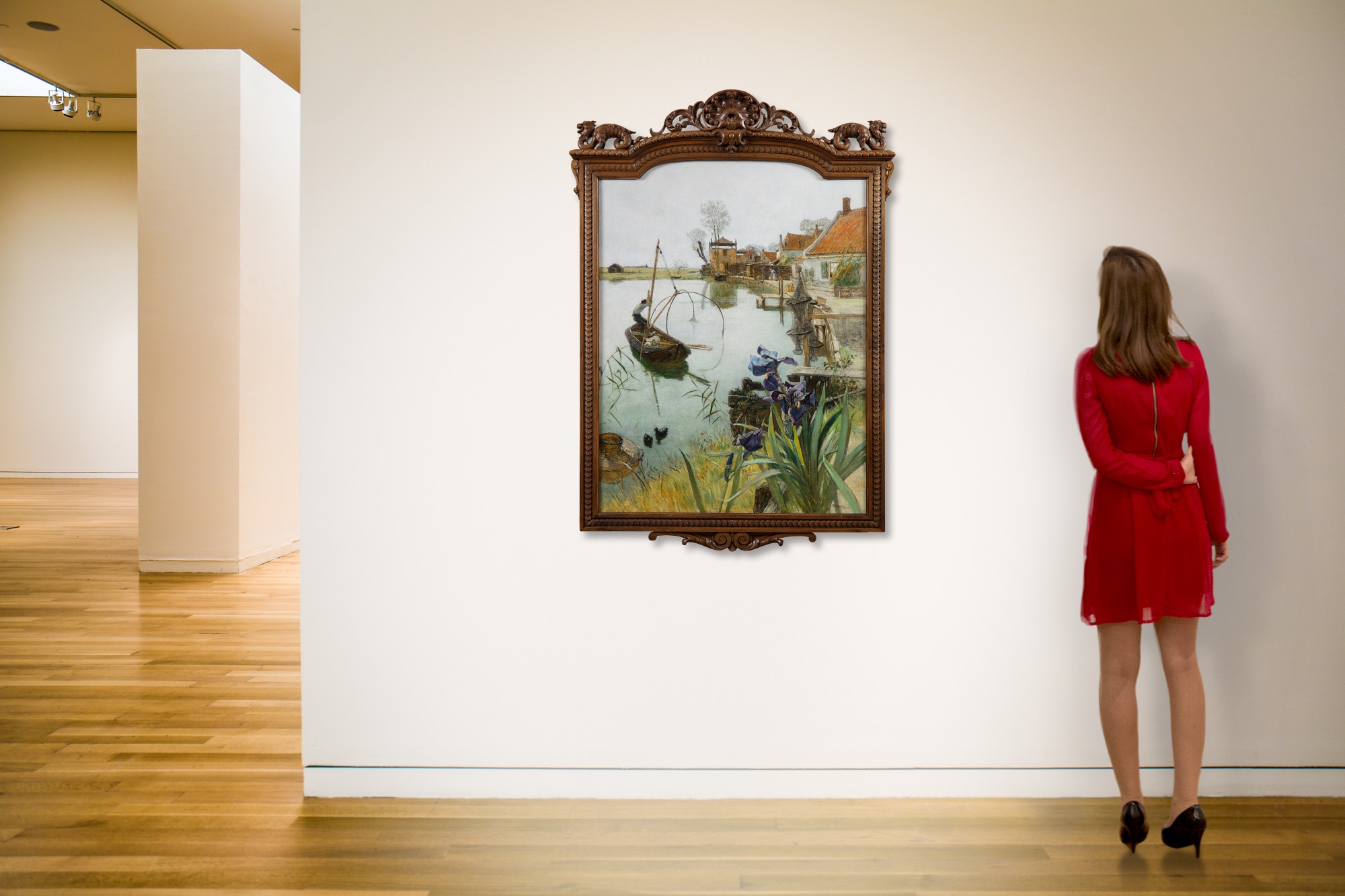 The morning catch | La pêche du matin | Tableaux Dessins Sculptures ...