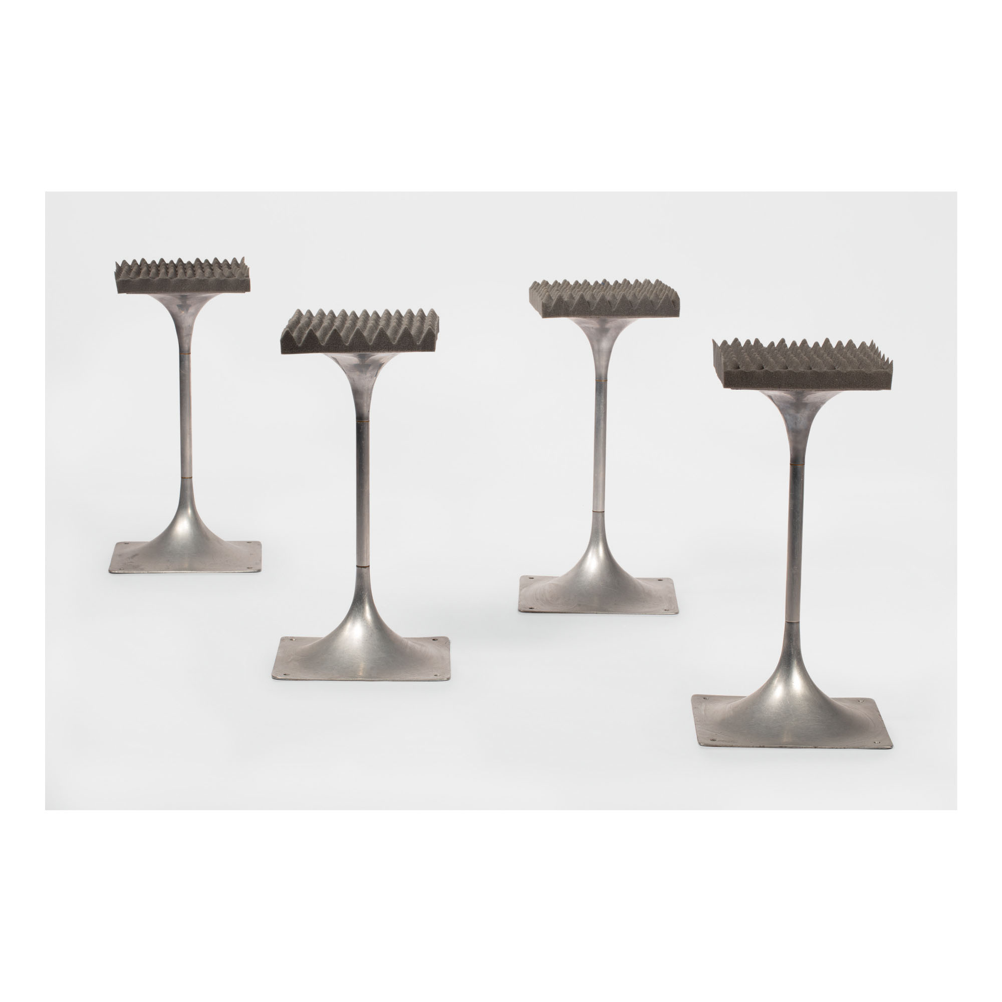 ROGER TALLON | SET OF FOUR STOOLS FROM THE "MODULE 400" SERIES | Design ...
