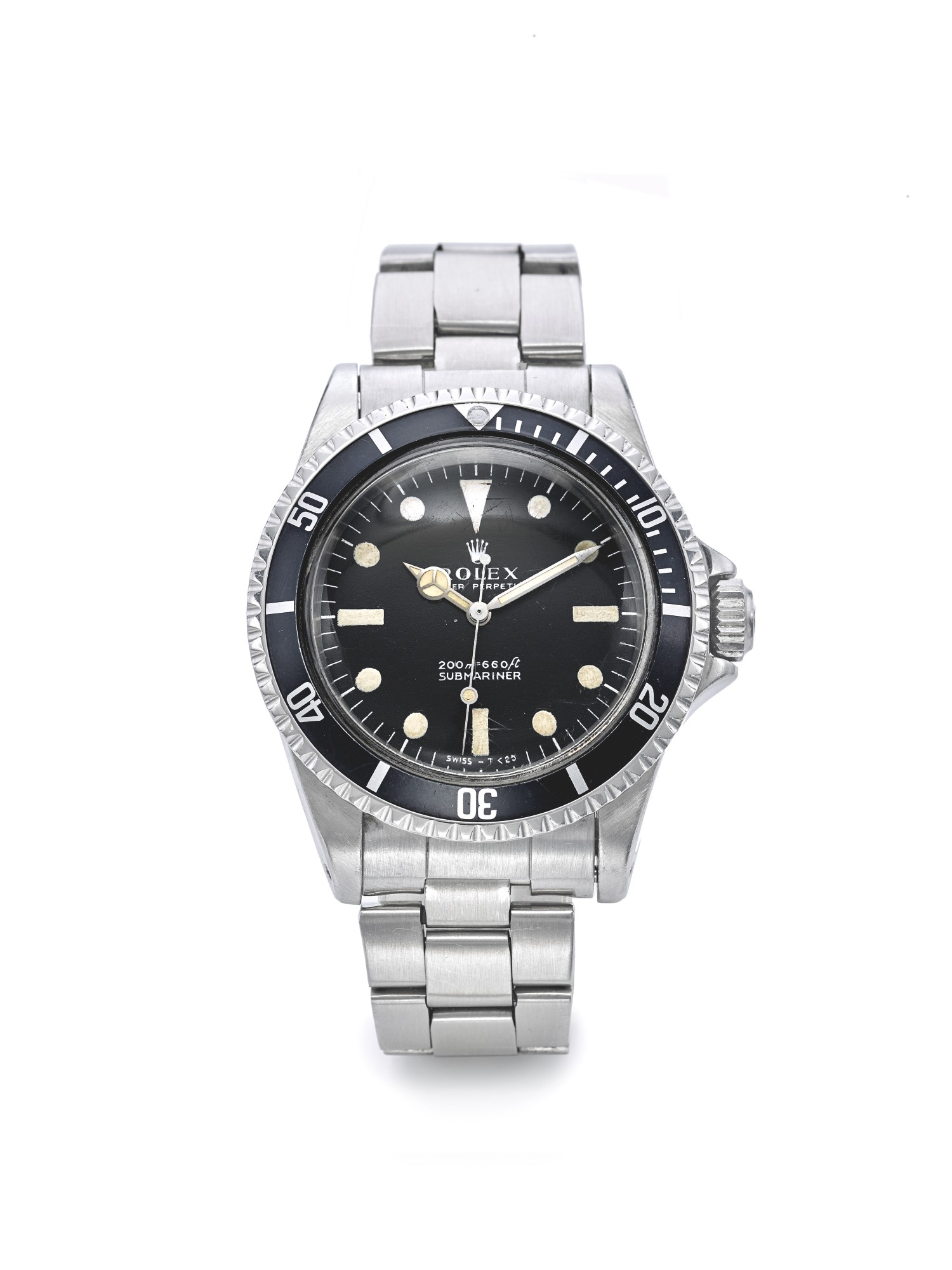 ROLEX | REF 5513 SUBMARINER, A STAINLESS STEEL AUTOMATIC CENTER SECONDS ...
