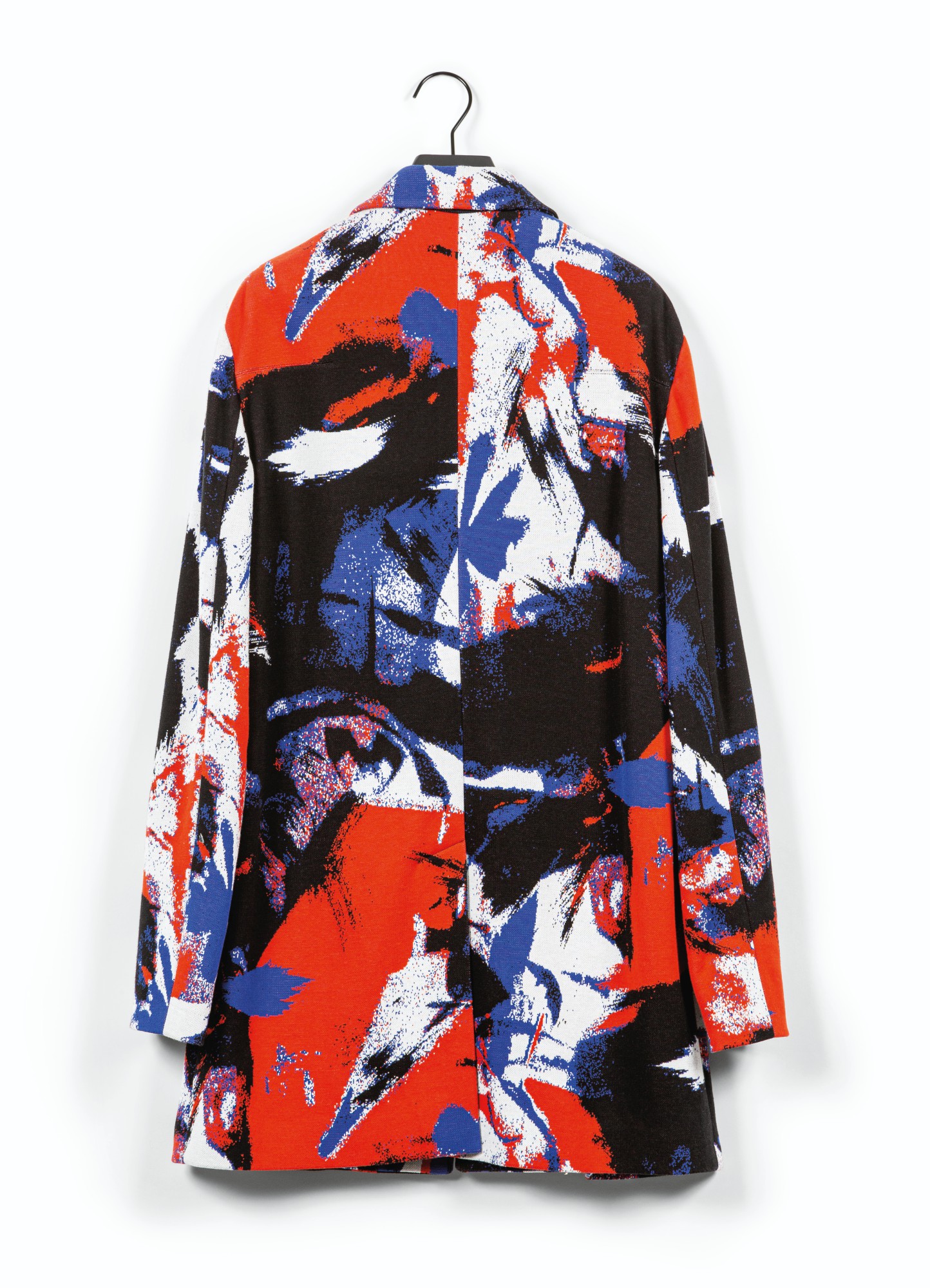 Black, Blue, Red, White Cotton Coat, circa 2000 | Redingote en coton ...