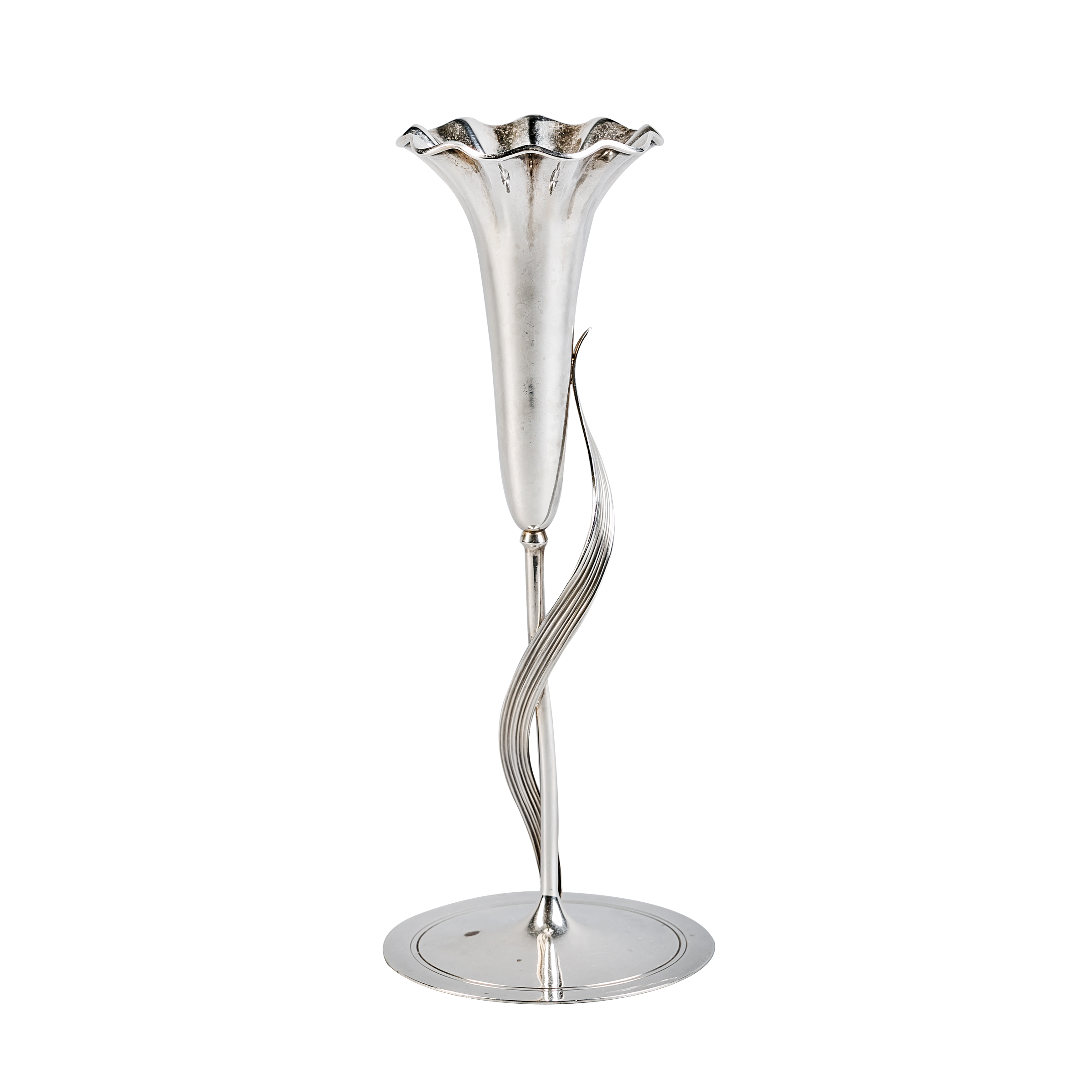 MARCUS & CO. Vintage American Silver Bud Vase Available For Immediate ...