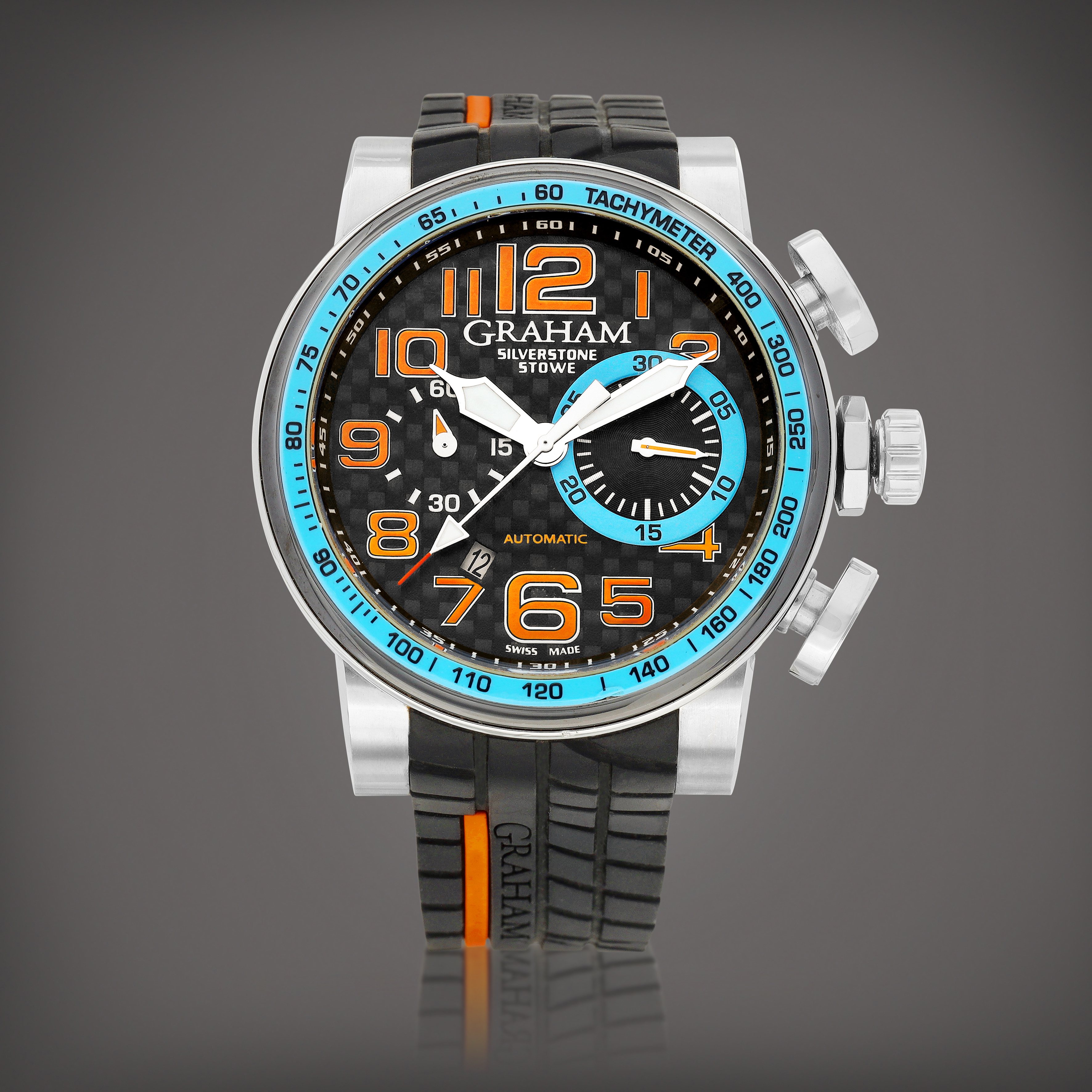 Silverstone Stowe, Reference 2BLDC.B13A | A stainless steel chronograph ...