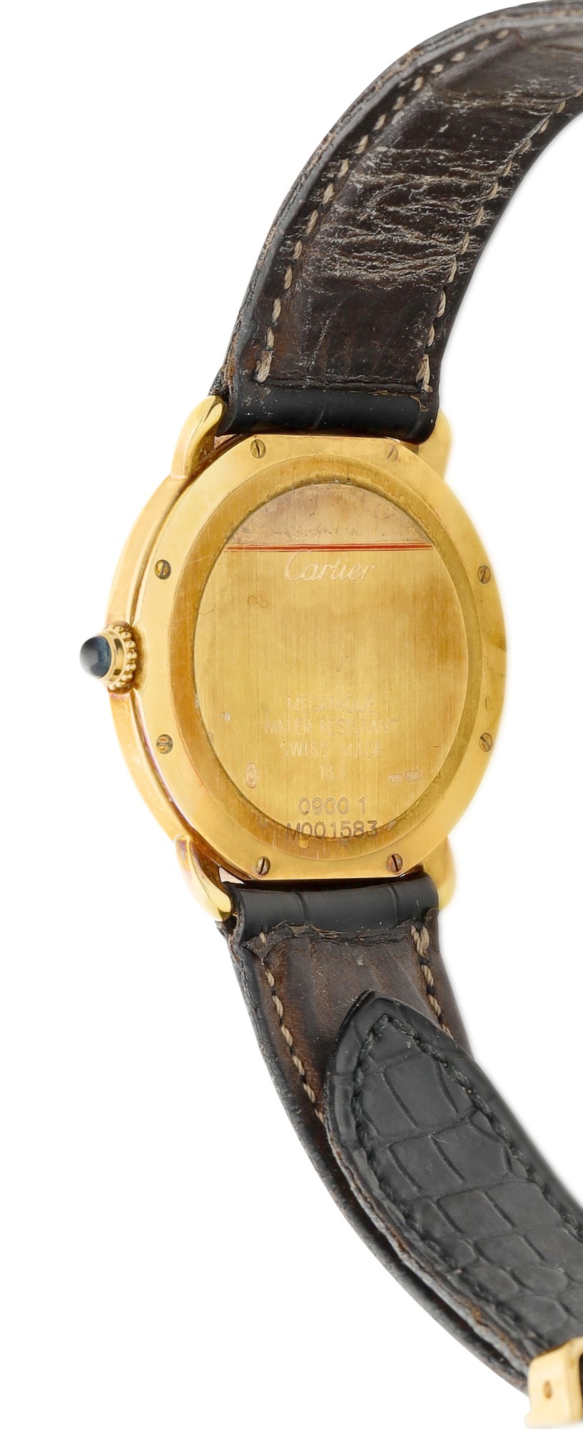 Ronde Louis Cartier, Reference 0900 1 | A yellow gold wristwatch, Circa ...