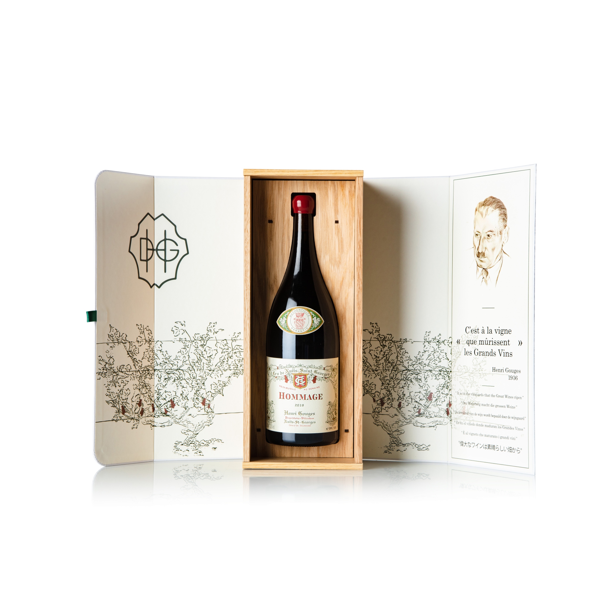 Nuits-Saint-Georges, Cuvée Hommage 2019, Domaine Henri Gouges (1 MAG ...