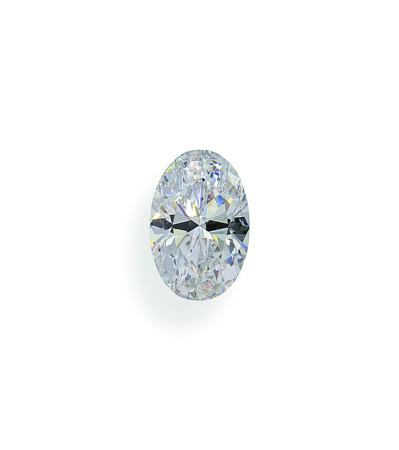 A 1.32 Carat Oval-Shaped Diamond, D Color, Internally Flawless ...