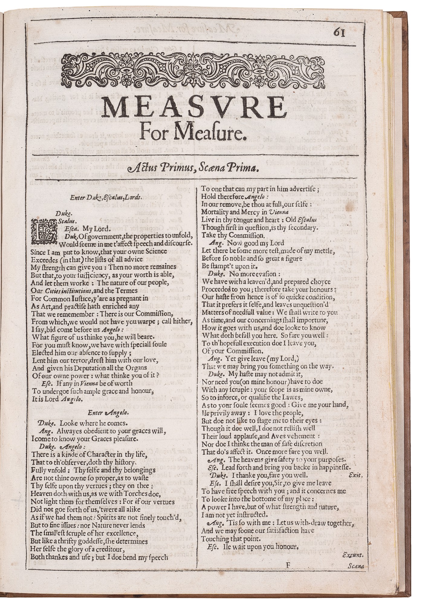 Shakespeare, William. Measure for Measure. From Shakespeare's Second ...