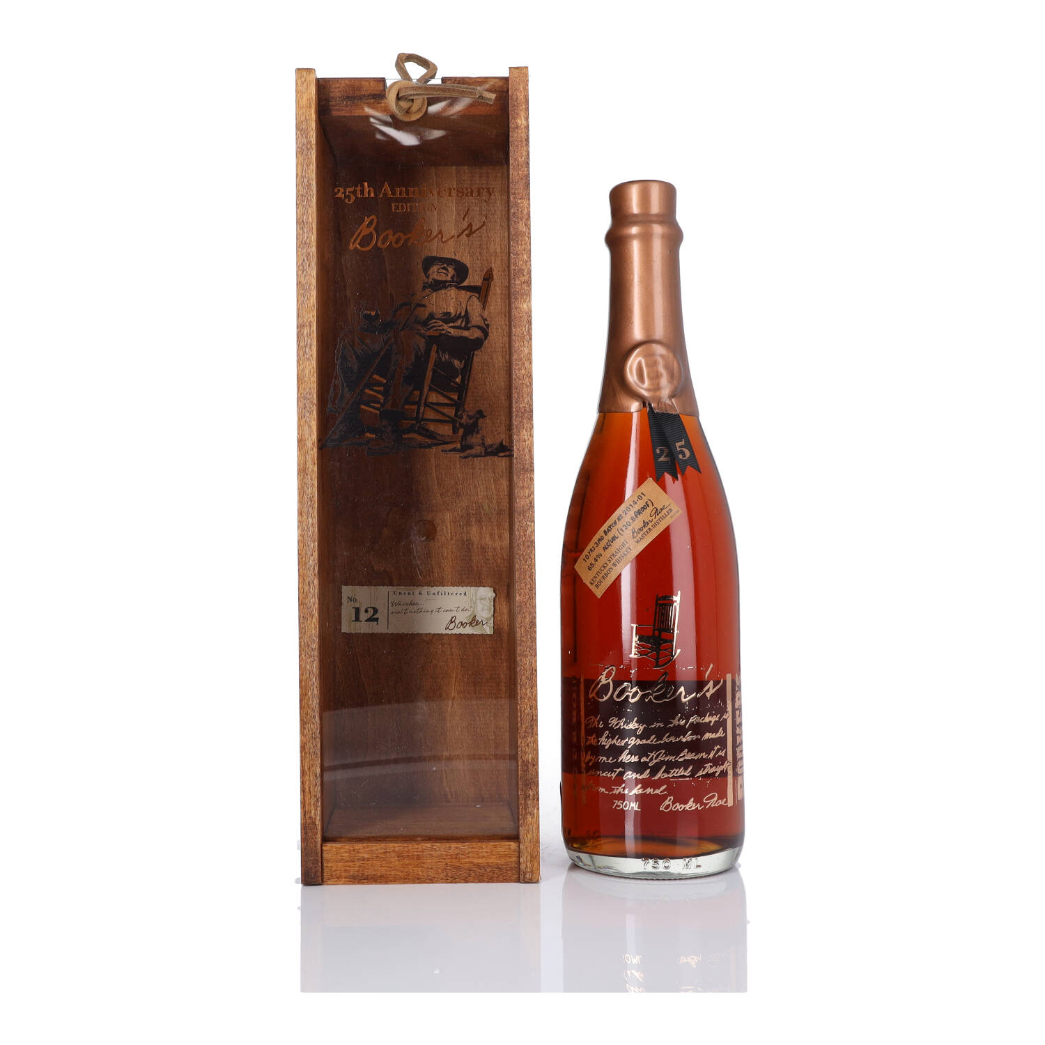 Booker's Small Batch 25th Anniversary Edition 130.8 Proof NV (1 BT 75cl ...