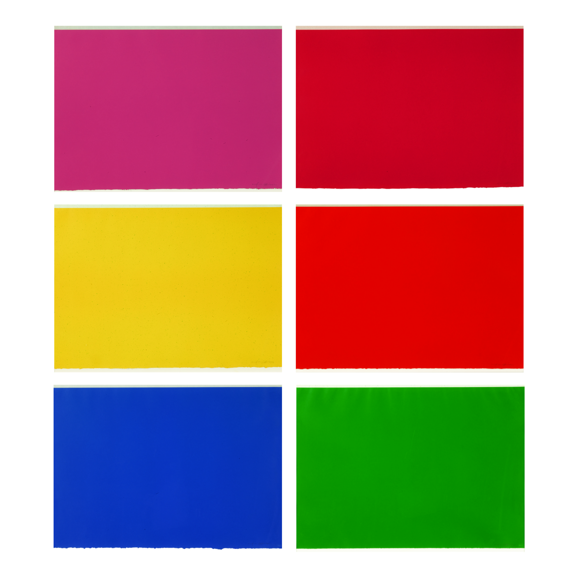 DAN FLAVIN | TO DON JUDD, COLORIST: SIX PLATES | Prints & Multiples Day ...