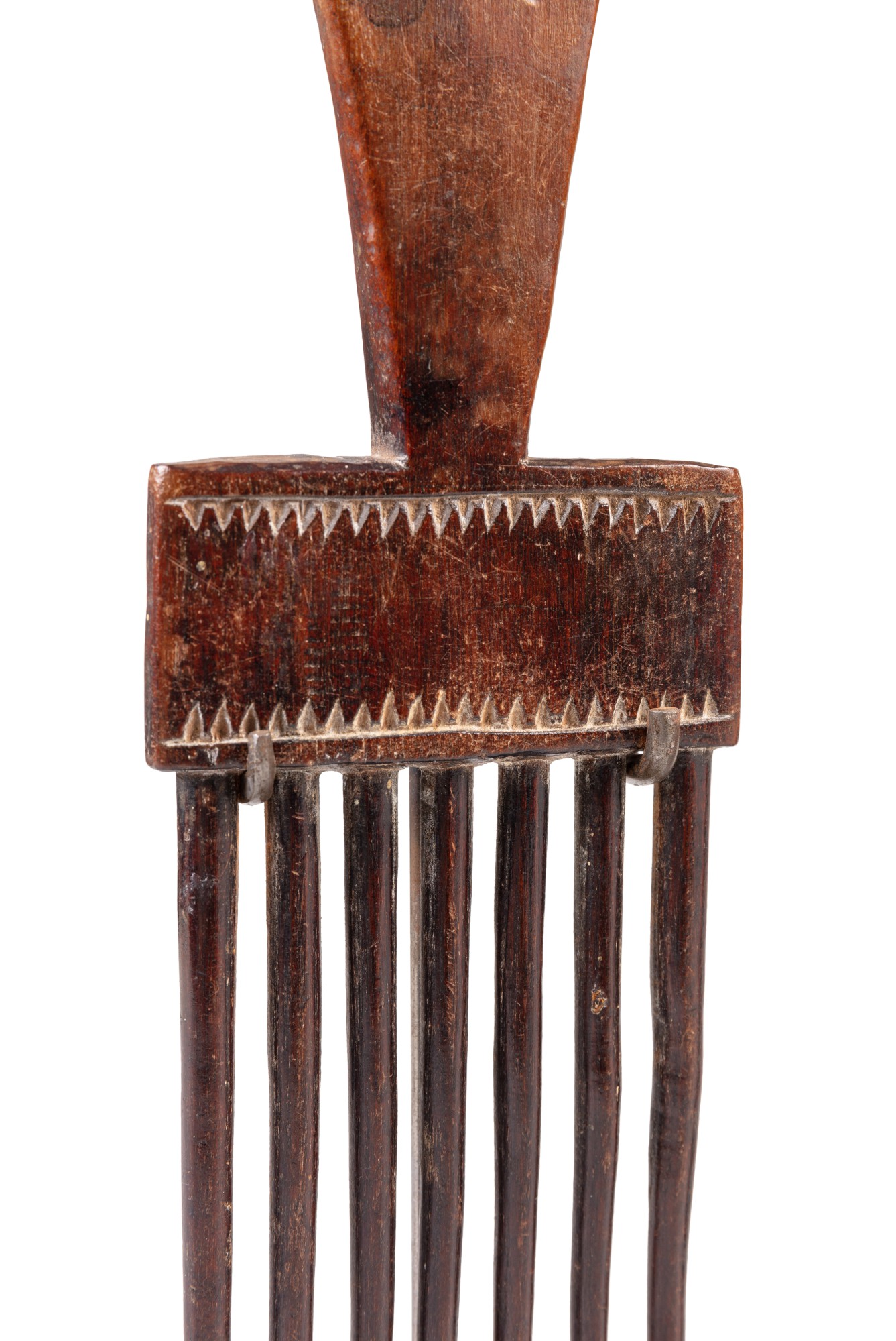 Pilon, peigne et mini-échelle, Côte d'Ivoire / Mali | Pestle, comb and ...