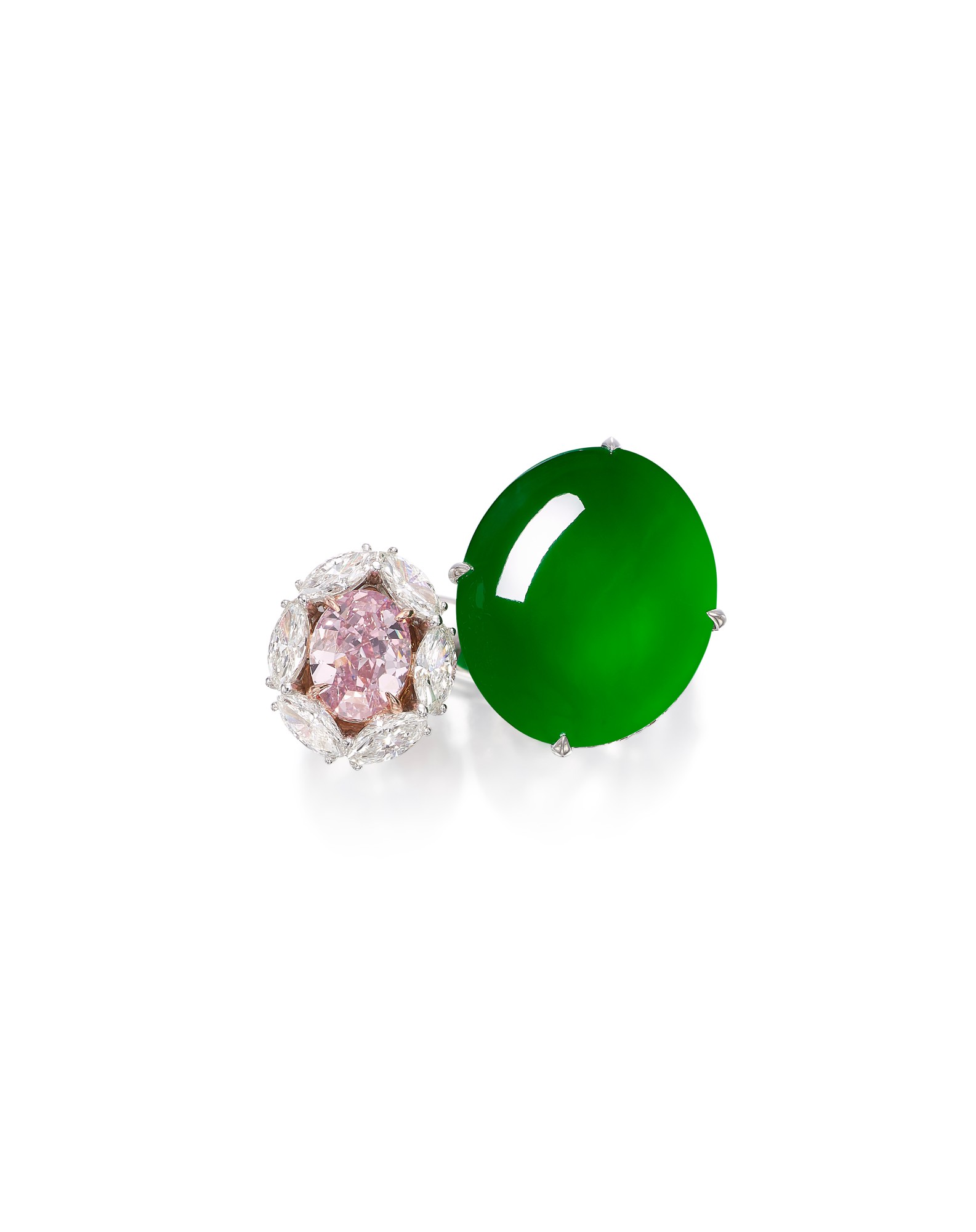 DESIGNED BY NICHOLAS LIEOU | A UNIQUE AND RARE JADEITE, FANCY VIVID ...
