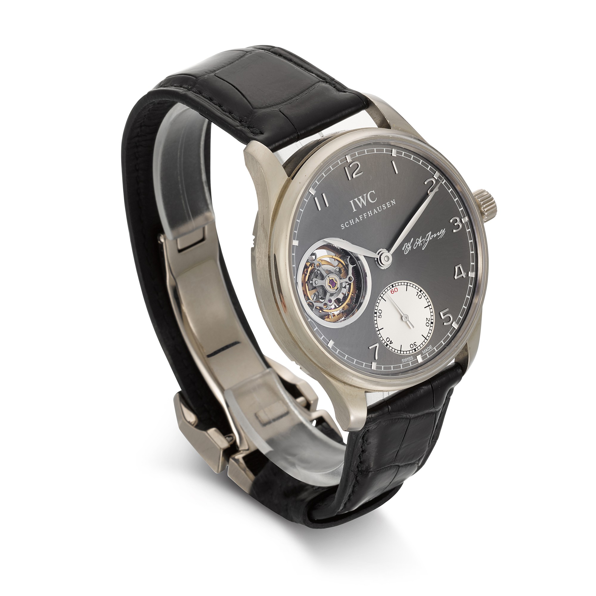 IWC | PORTUGUESE TOURBILLON, REF IW546301, WHITE GOLD TOURBILLON ...