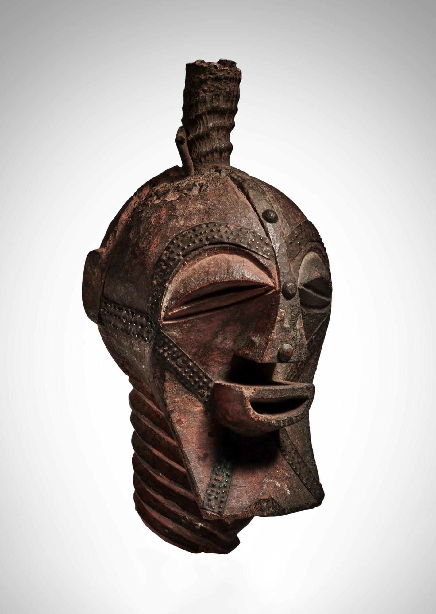 Songye Head from a Power Figure, Democratic Republic of the Congo | The ...